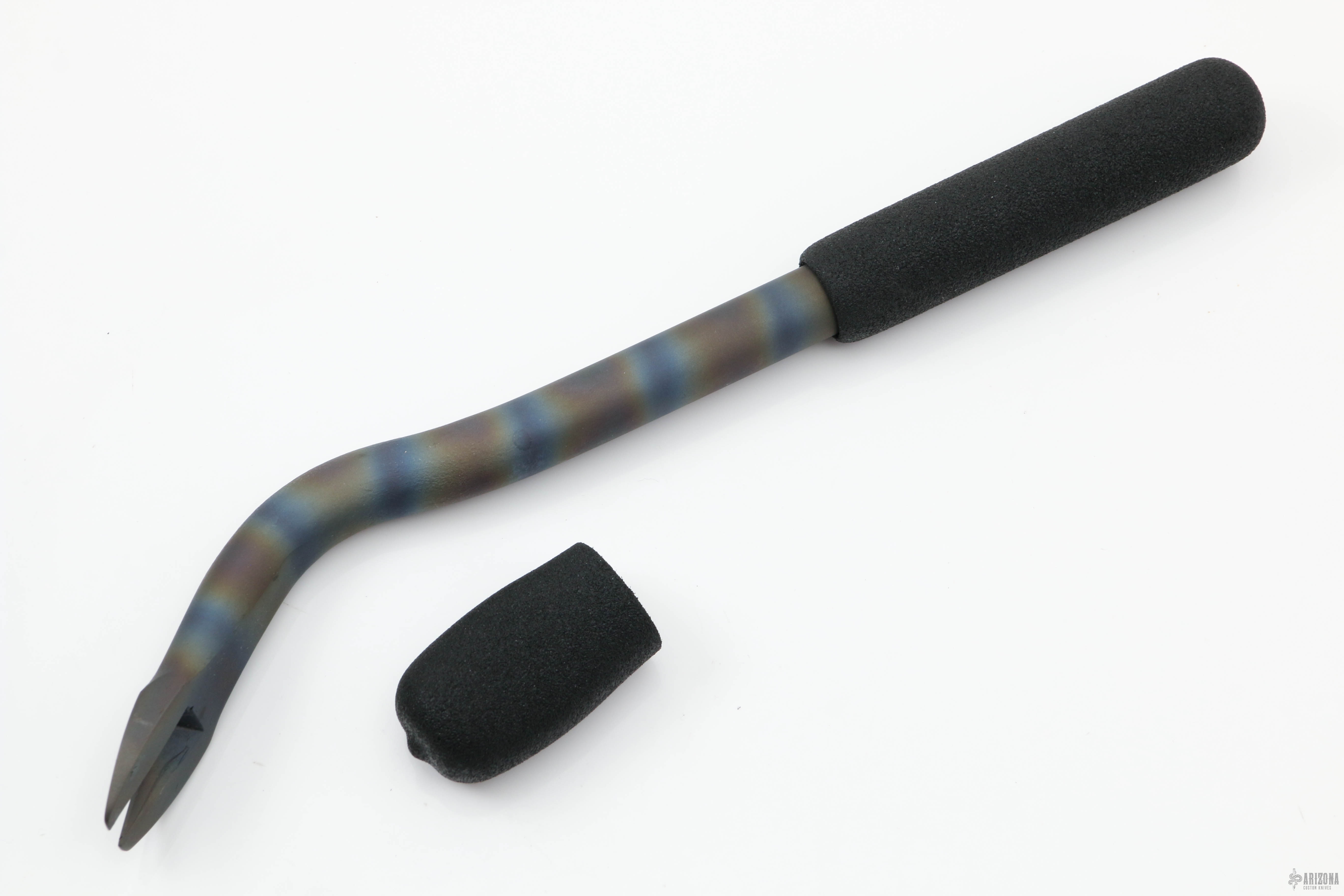 Titanium Crow Bar - Arizona Custom Knives