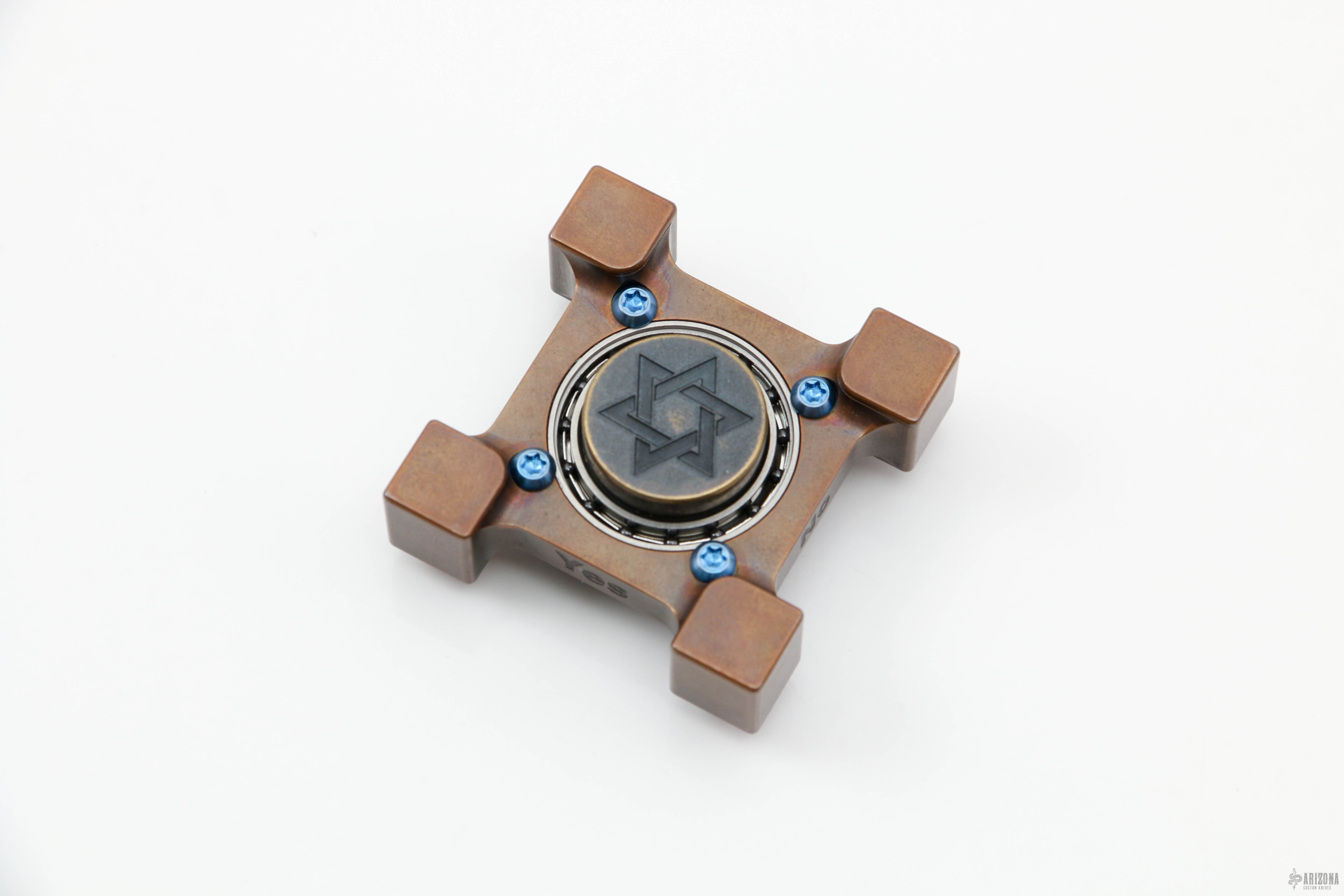 Spinner w/ Star of David Slug - Arizona Custom Knives