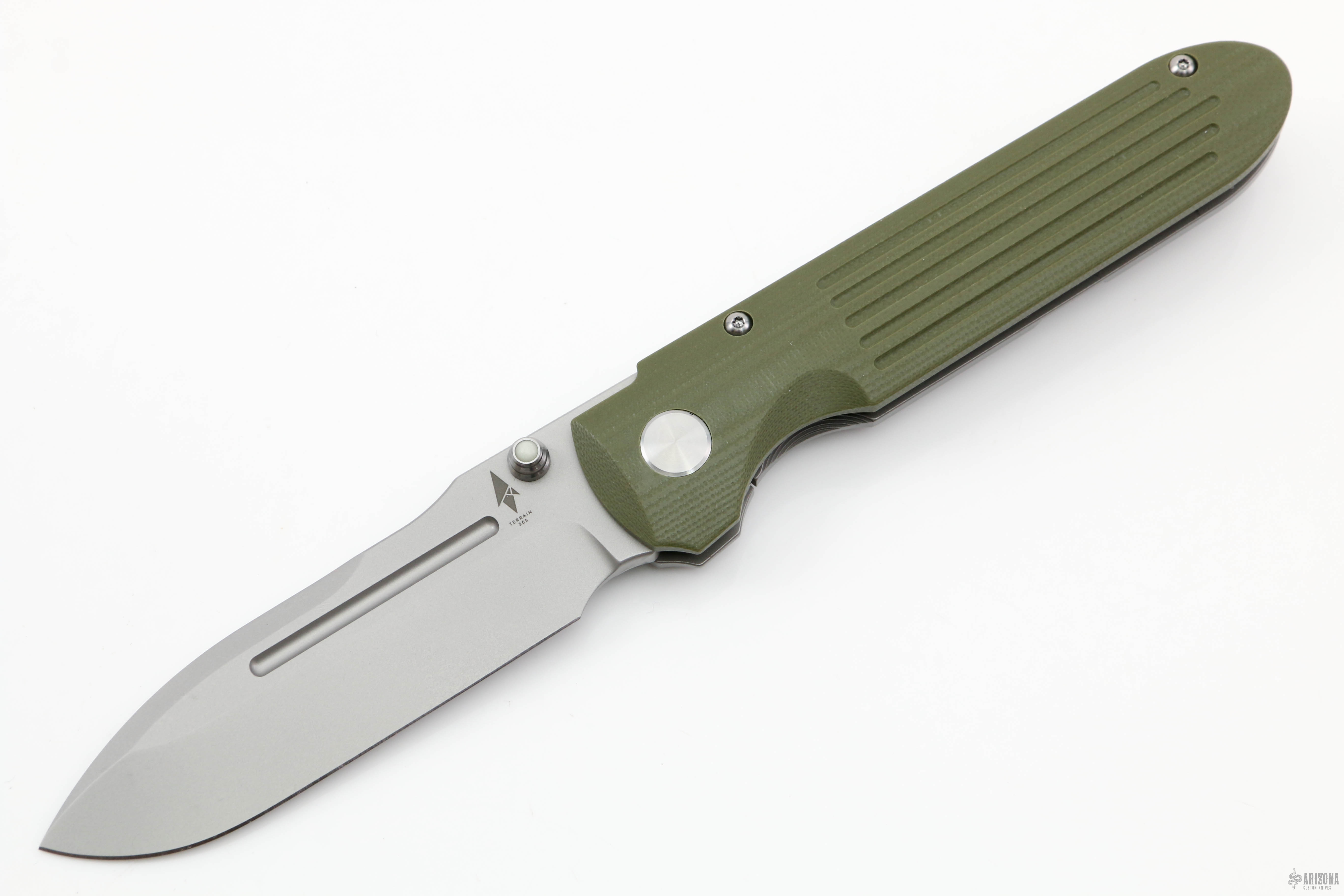 Invictus-ATC OD Green G10 - Arizona Custom Knives