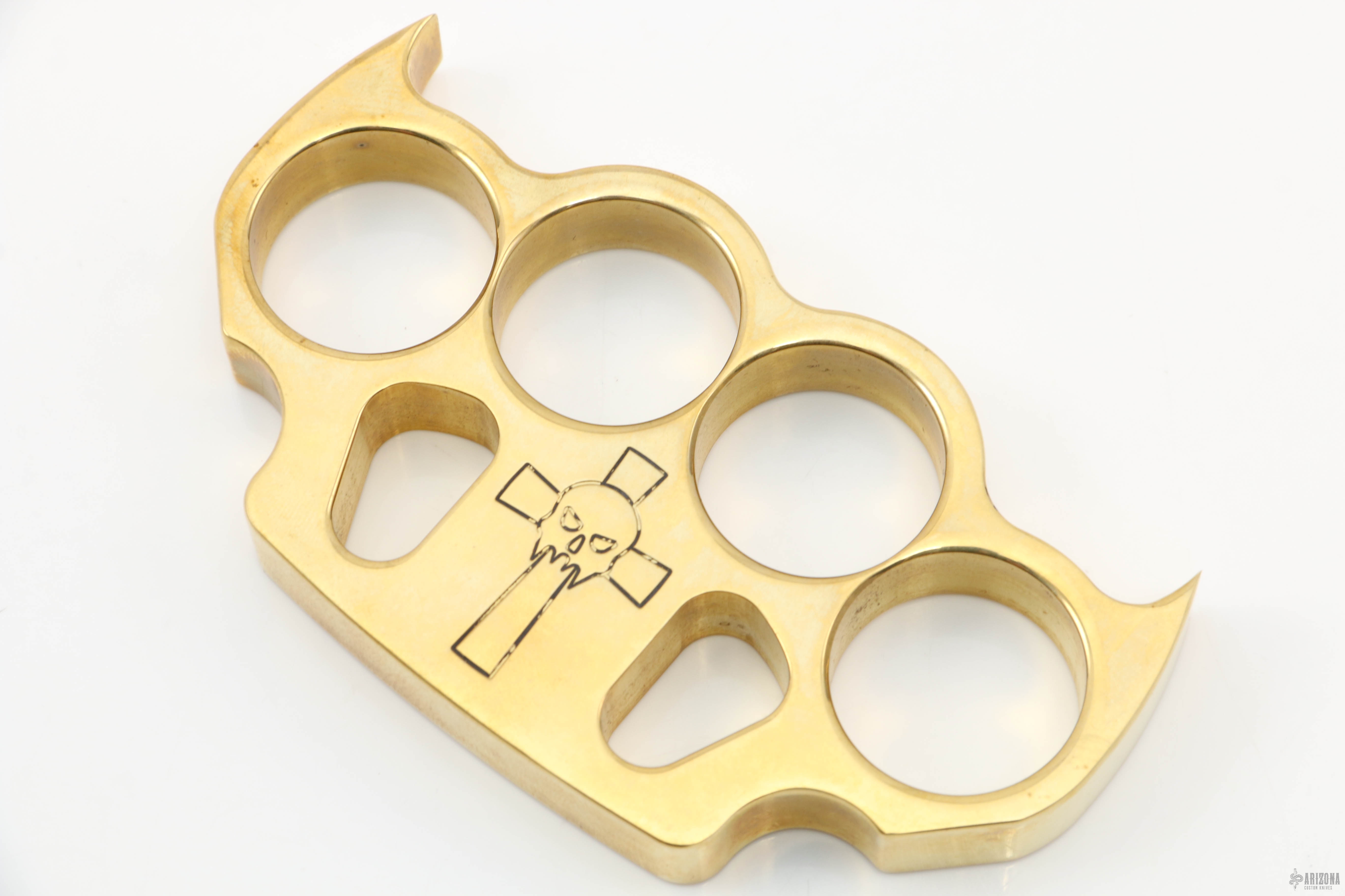 4 Finger Skull & Cross Knuckle - Arizona Custom Knives