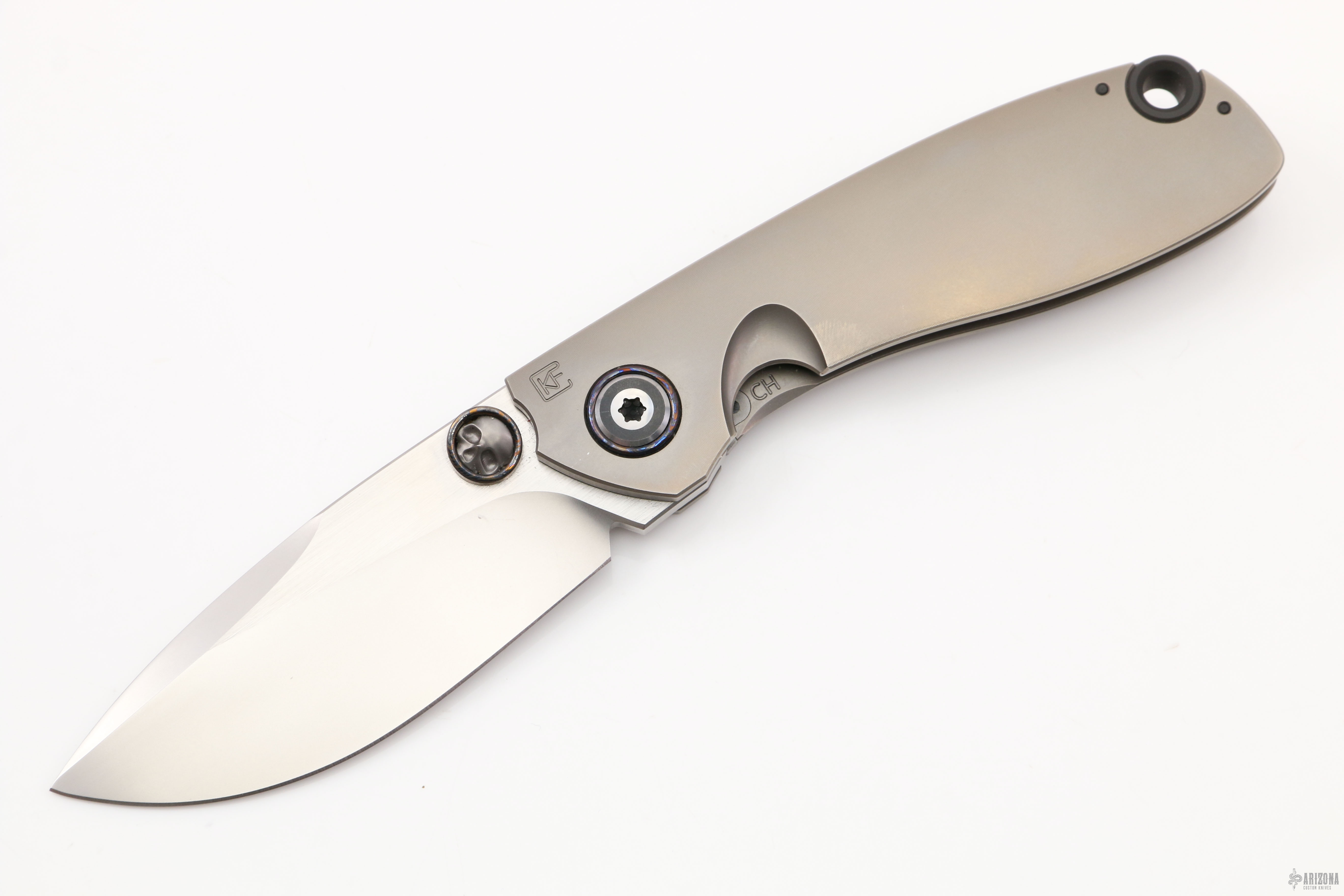 Custom Knife Factory/Copperhead Rampage Titanium/ZircuTi/M390 - Arizona ...