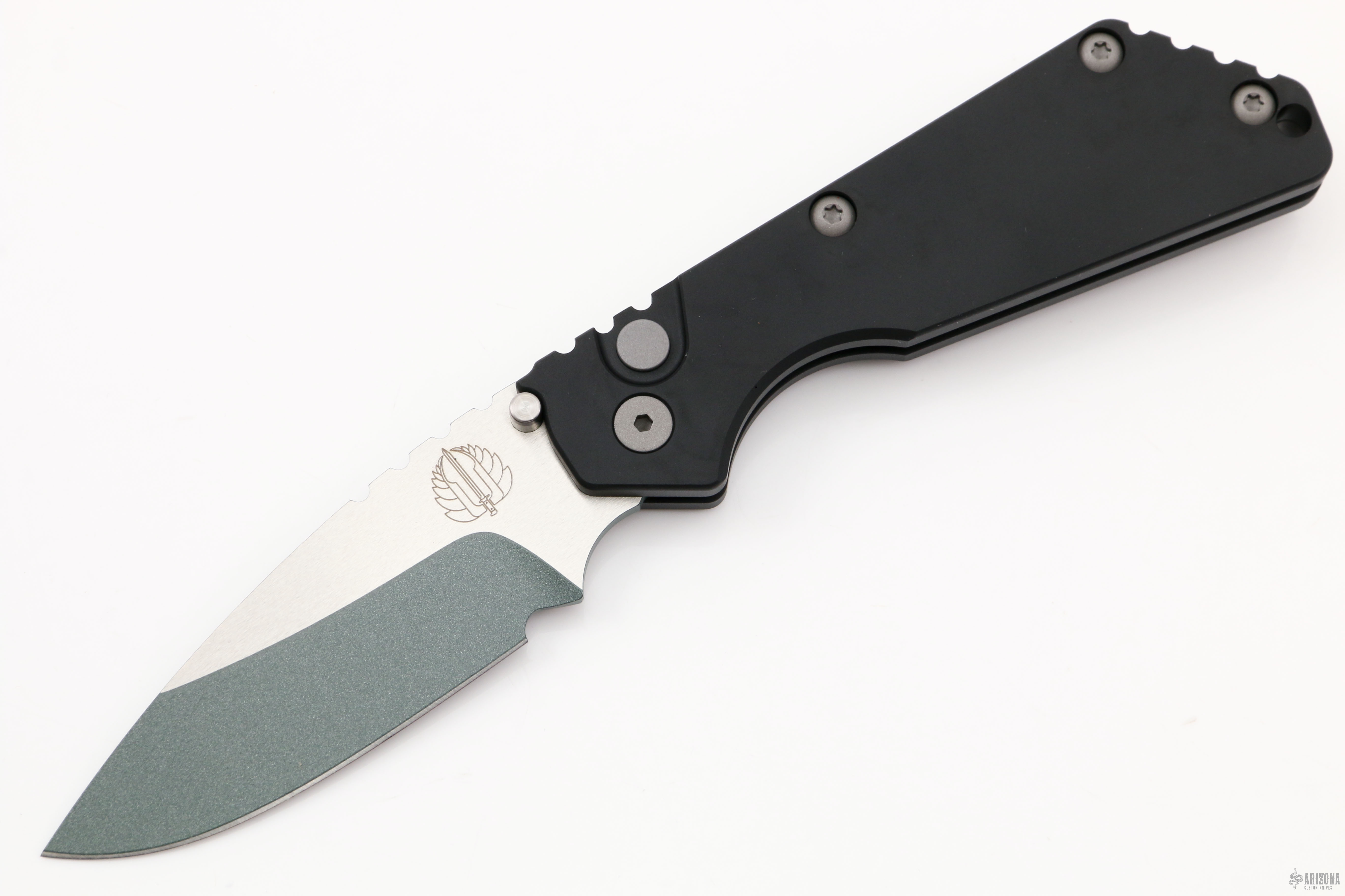 2420-GRN Greider SNG Auto - Arizona Custom Knives