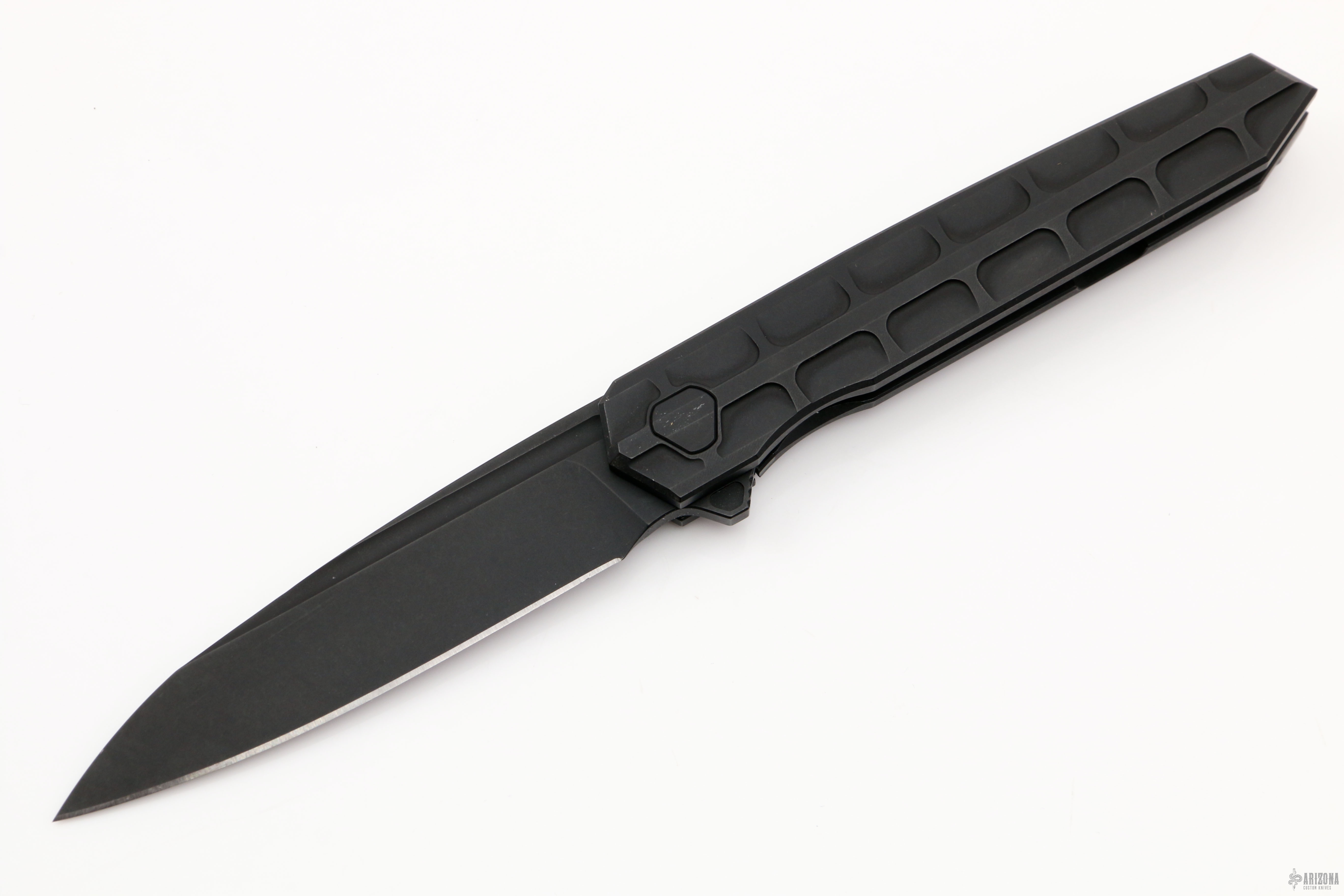 Cypher Mini Dark FULL TECH - Arizona Custom Knives