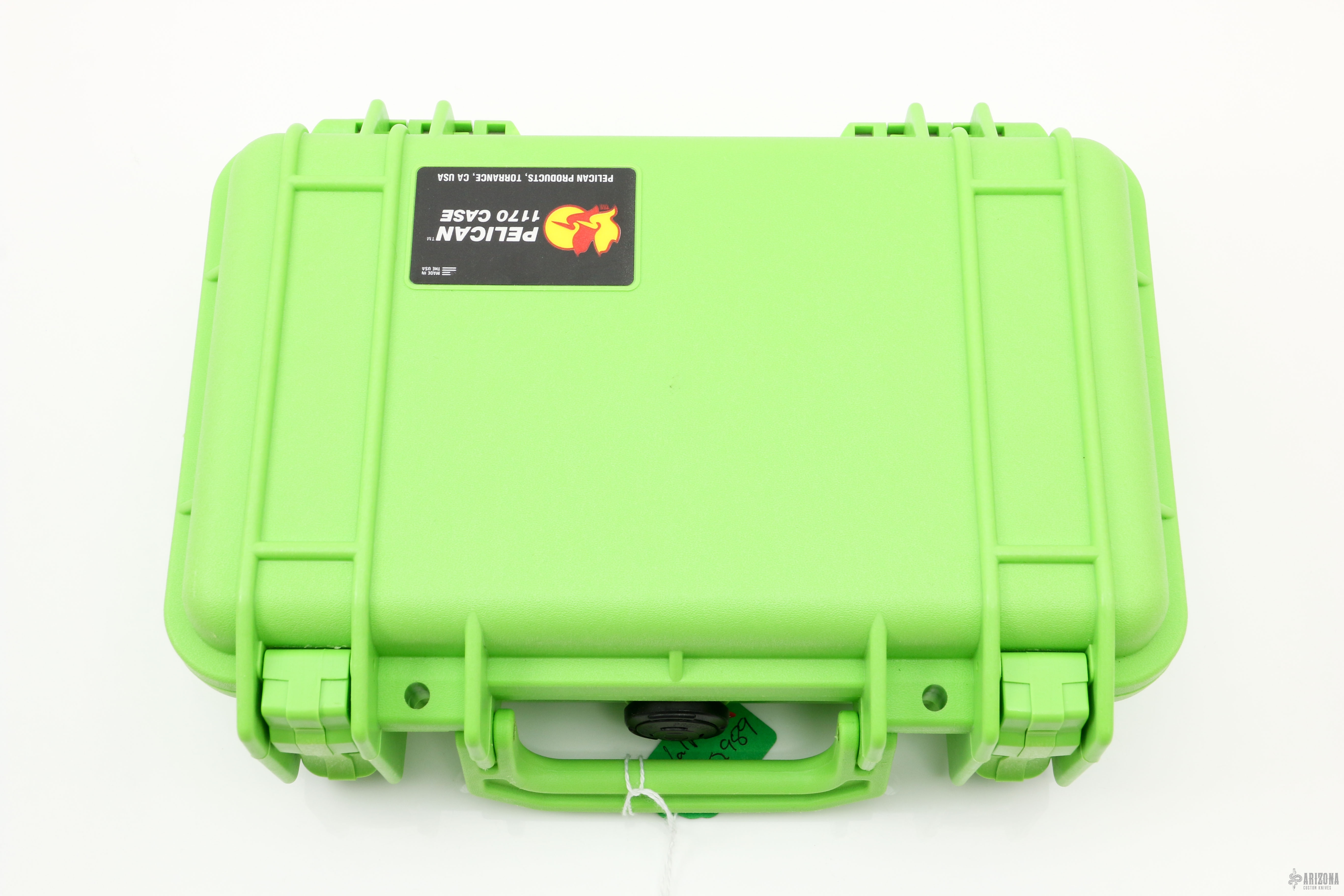 Green Nalpak Pelican 1170 with 8 Knife Insert - Arizona Custom Knives
