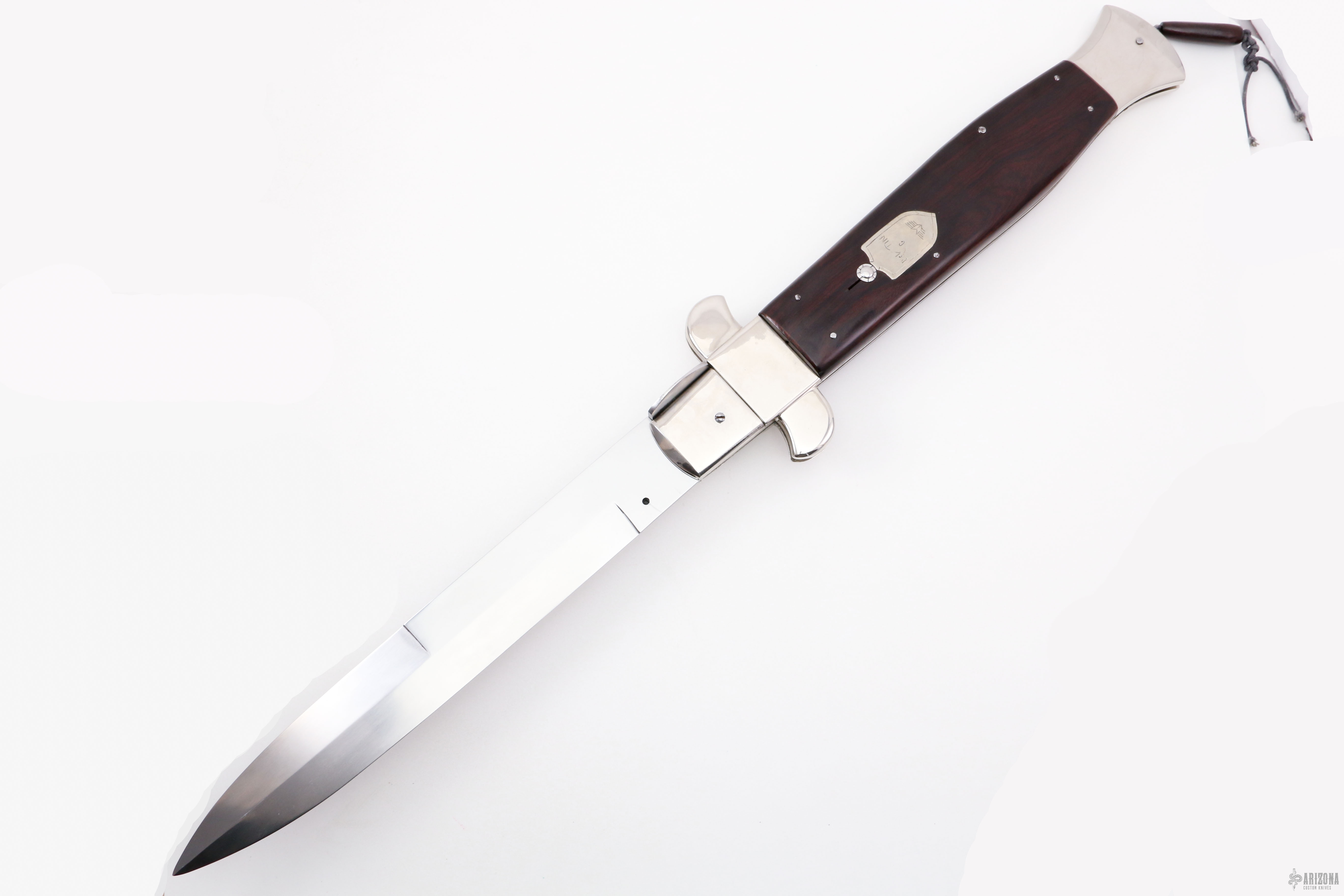 40" Del Tin Rear Pull Auto - Arizona Custom Knives