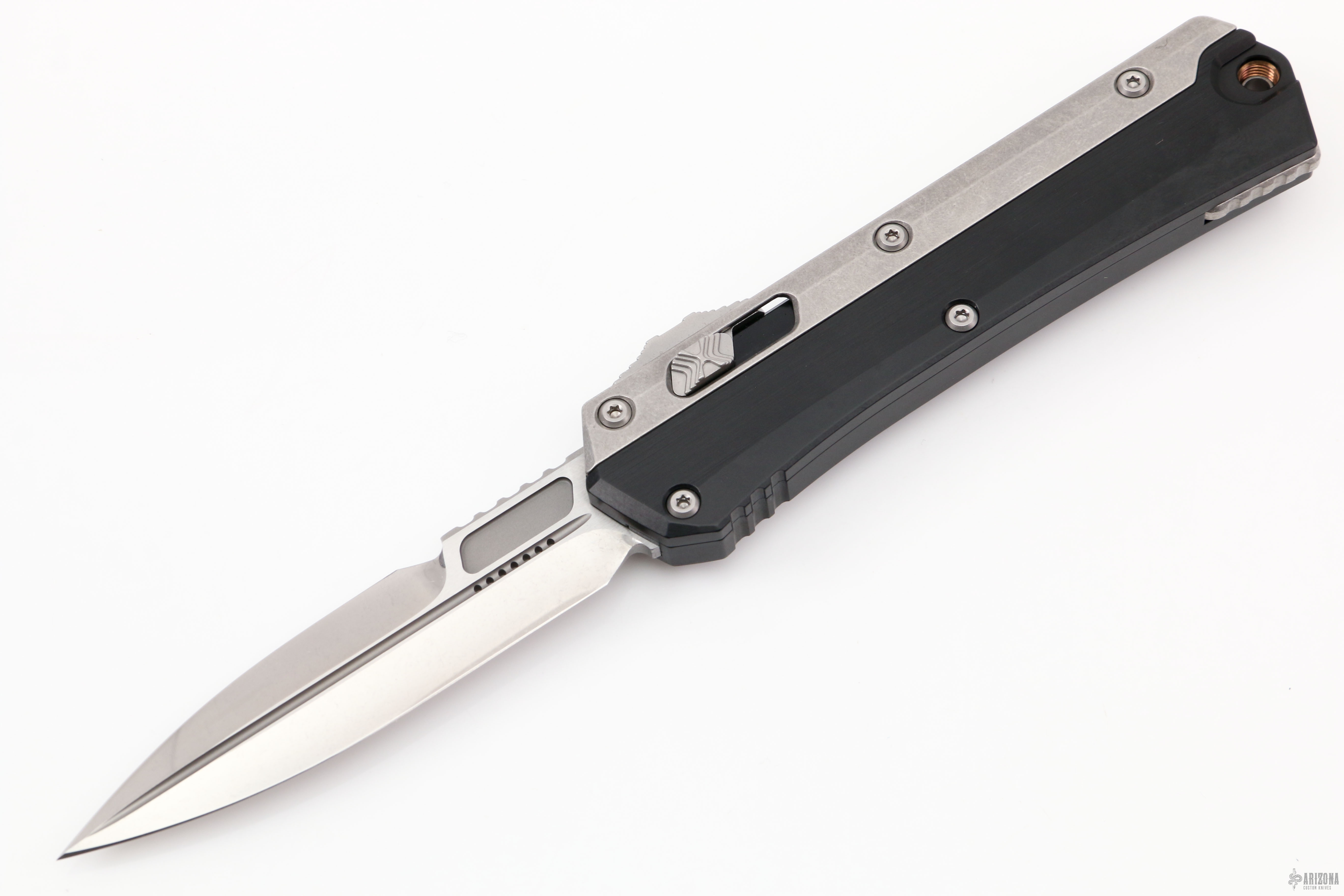 Custom Glykon - Two-Tone Stonewash Hefted Black Alloy w/ Stonewash Ti ...