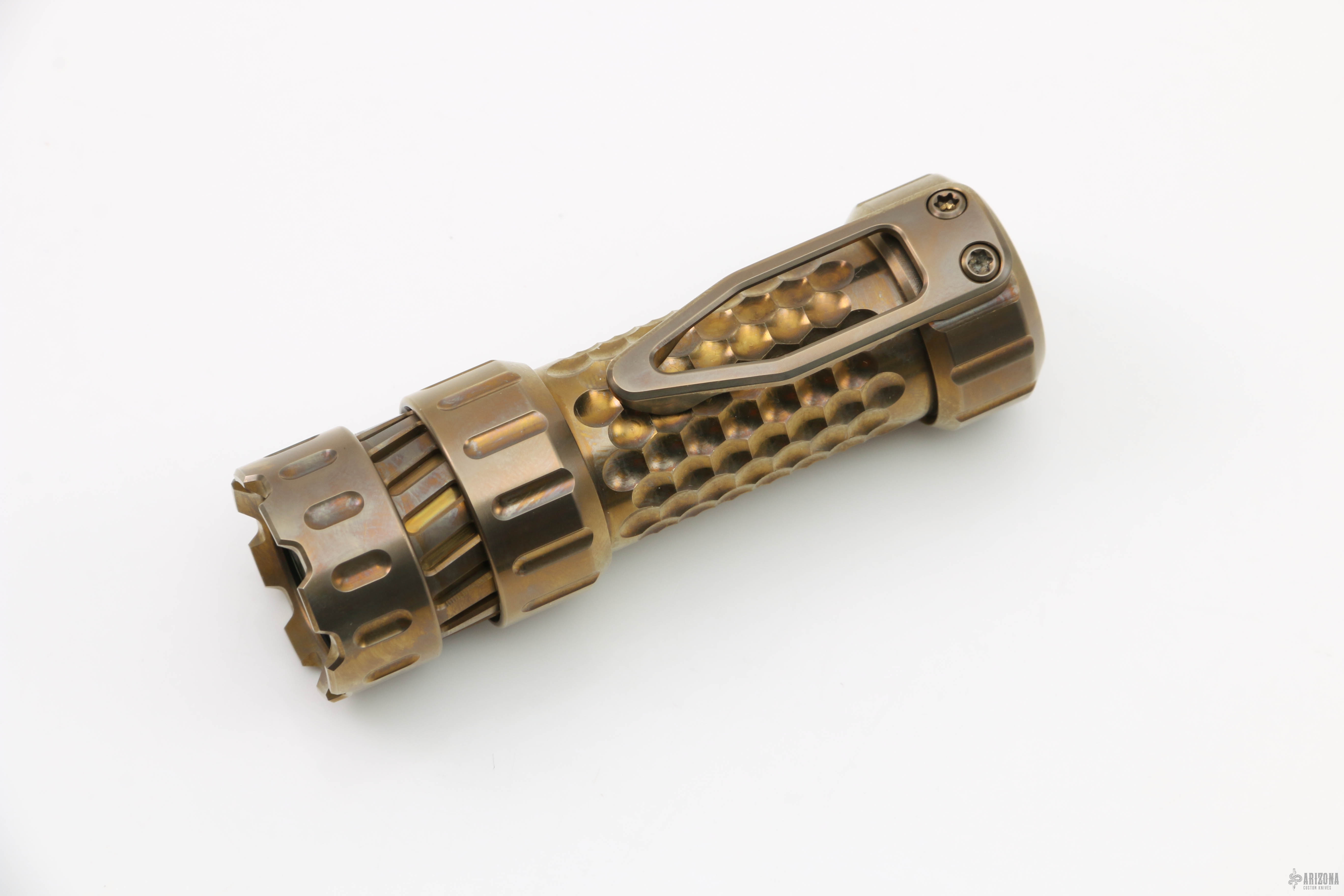 Mechtorch Gen2 Titanium Custom Torch/Flashlight - Bronze - Arizona ...