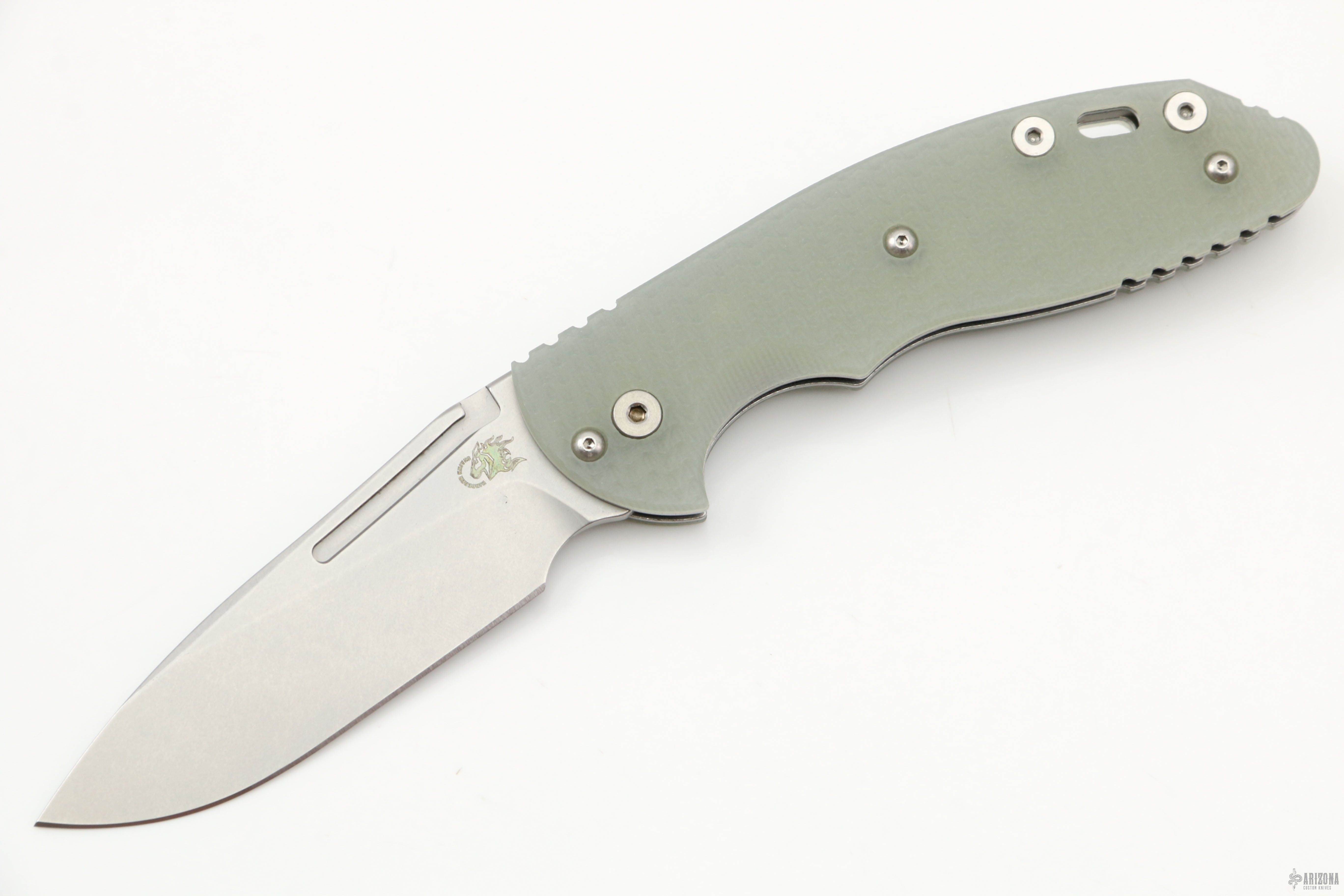 SM Slippy - Slicer Stonewash - Arizona Custom Knives