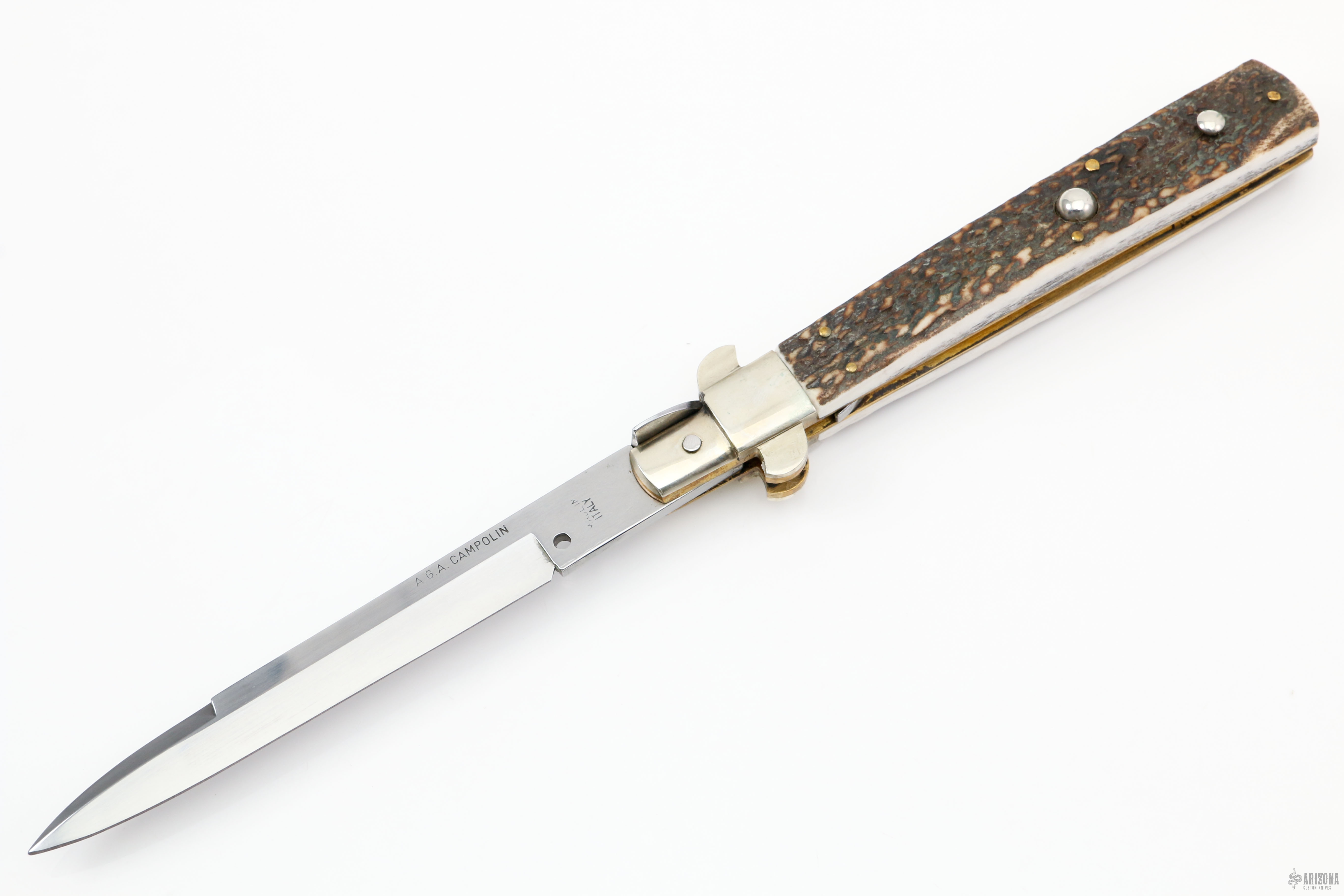 13" Stag Picklock - Arizona Custom Knives