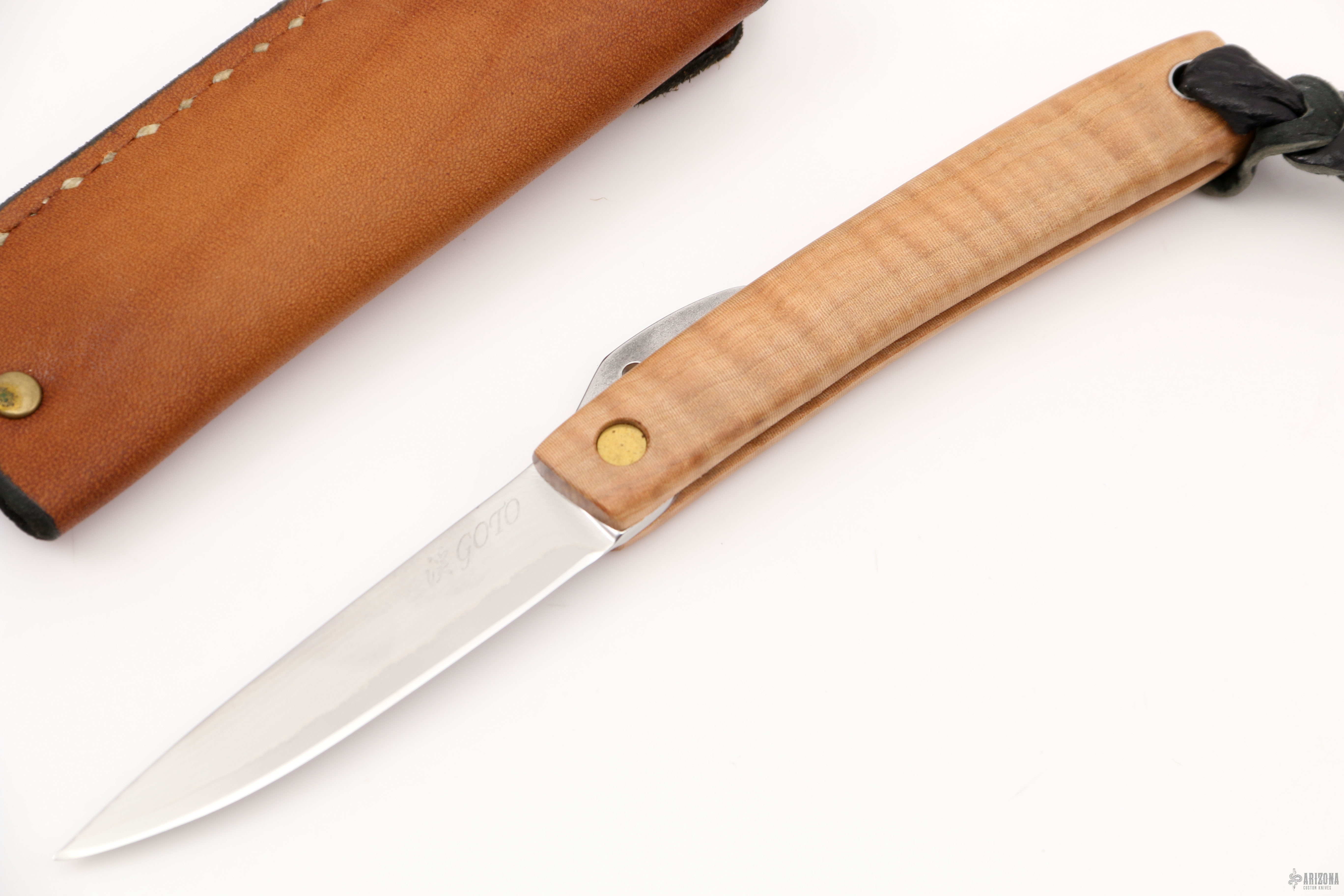Higonokami -Hawaiian Koa - Arizona Custom Knives
