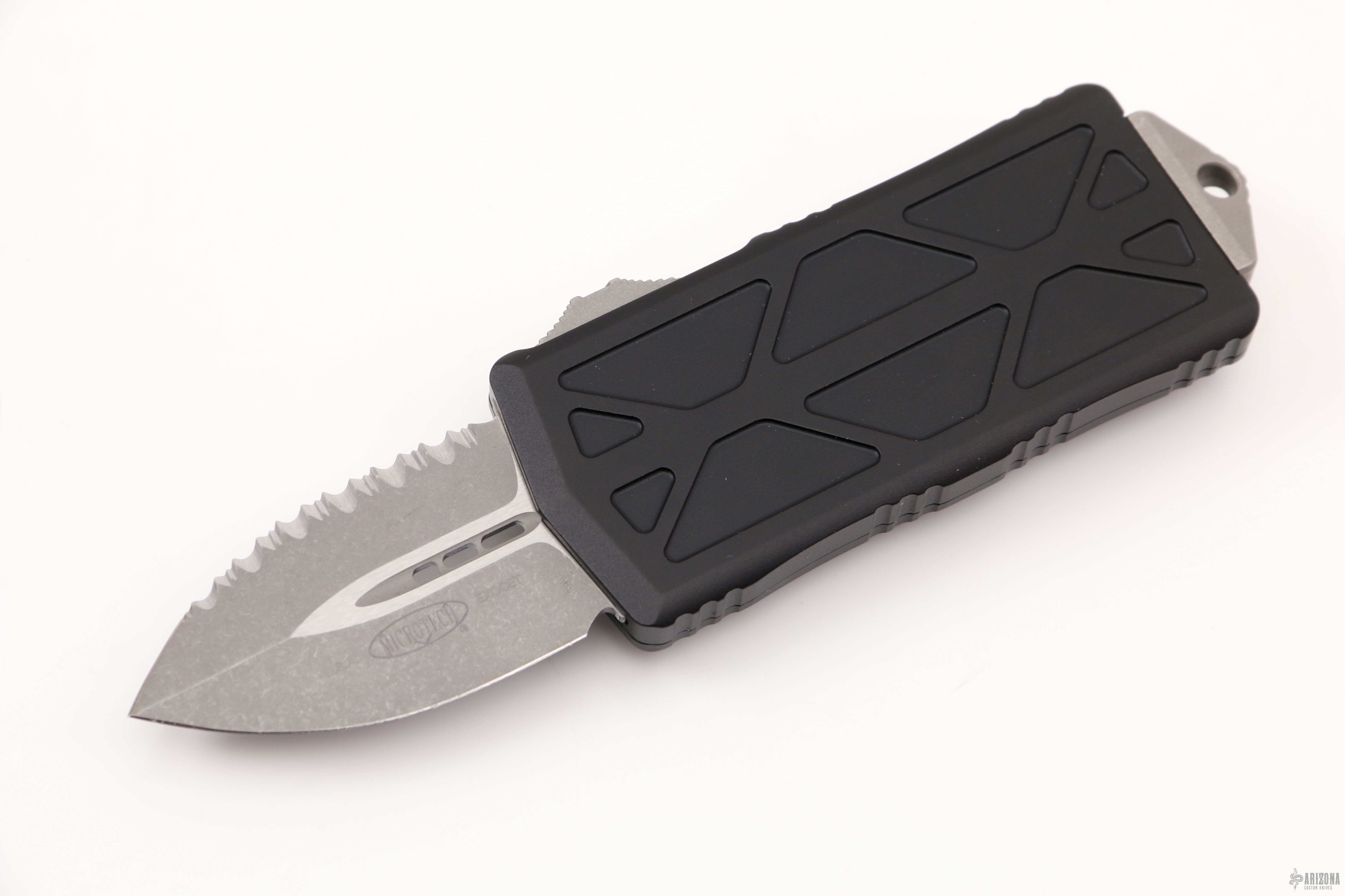 157-12 Exocet Apocalyptic Full Serrated - Arizona Custom Knives