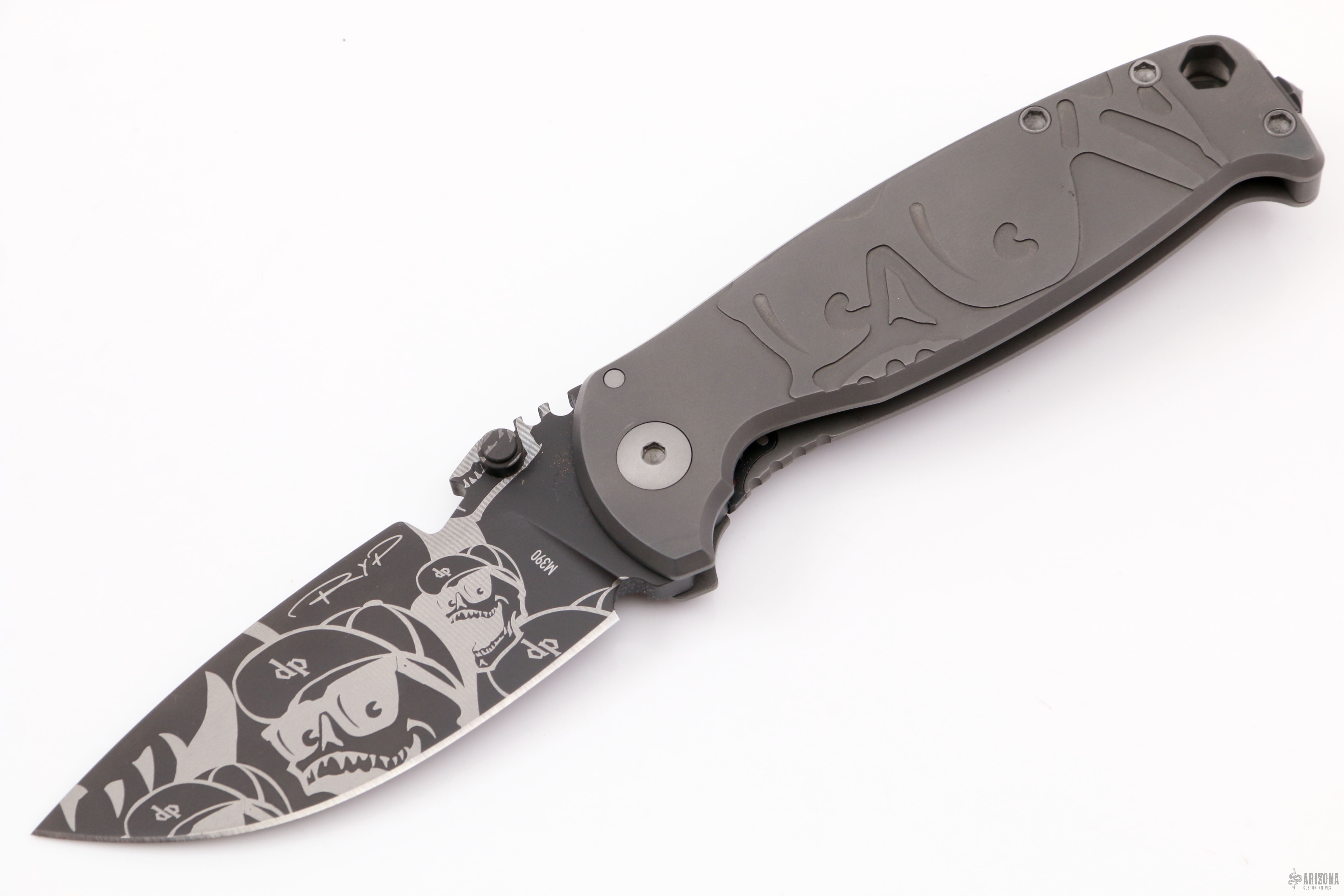 HEST/F 3.0 - Titanium Mr DP Decade - Arizona Custom Knives