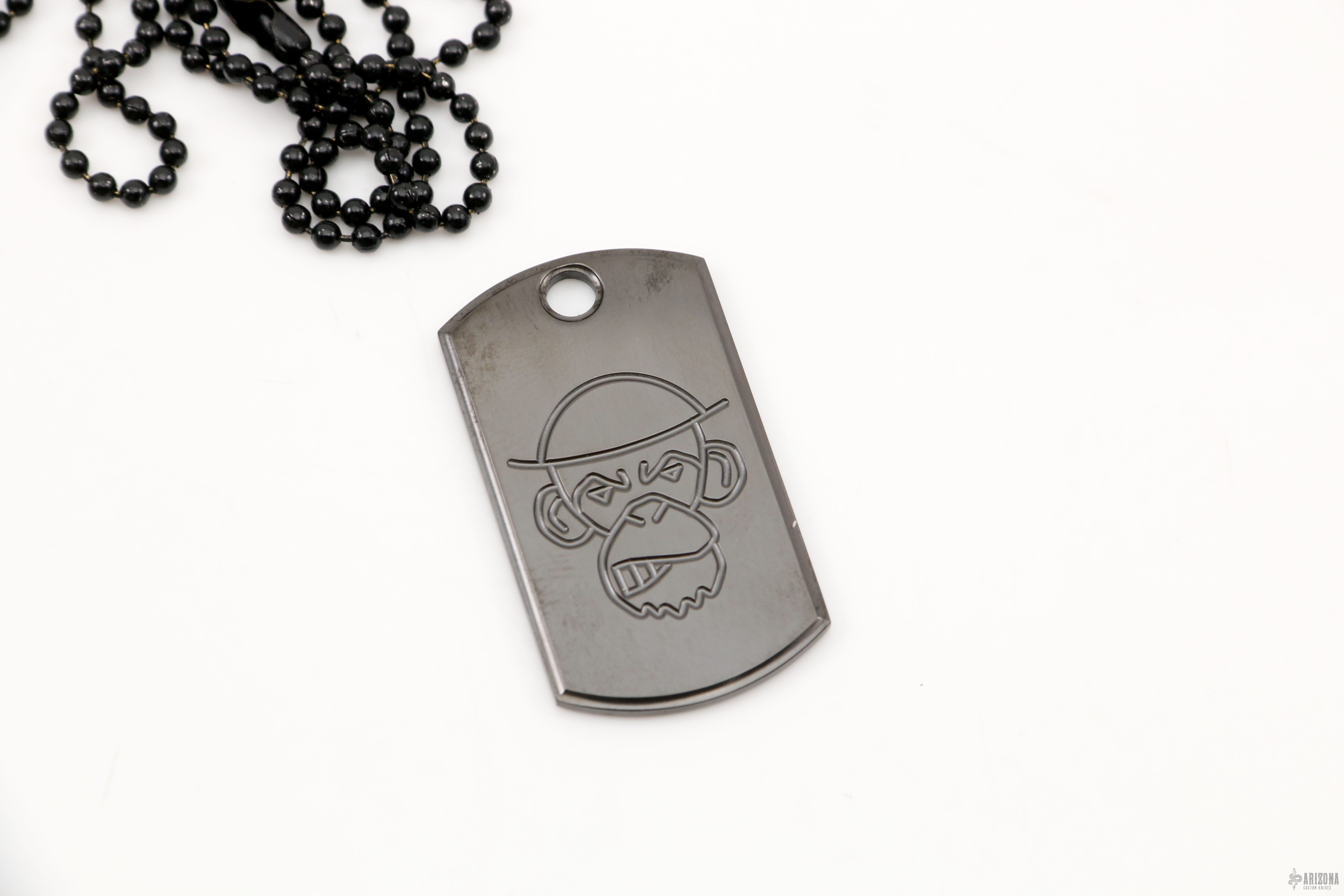 Monkey Edge Frag Tag Zirconium - Arizona Custom Knives