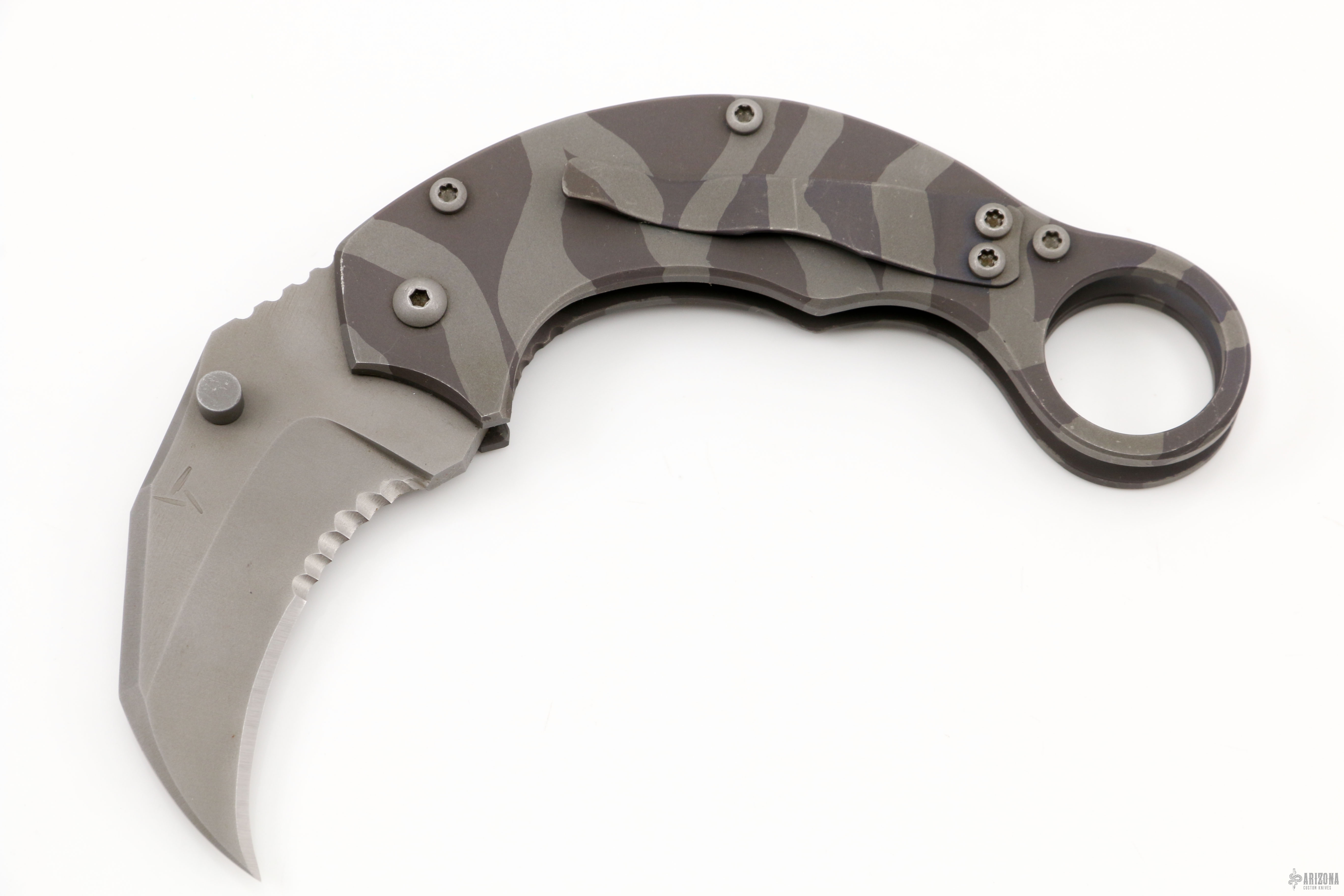 Custom Folding Karambit - Arizona Custom Knives