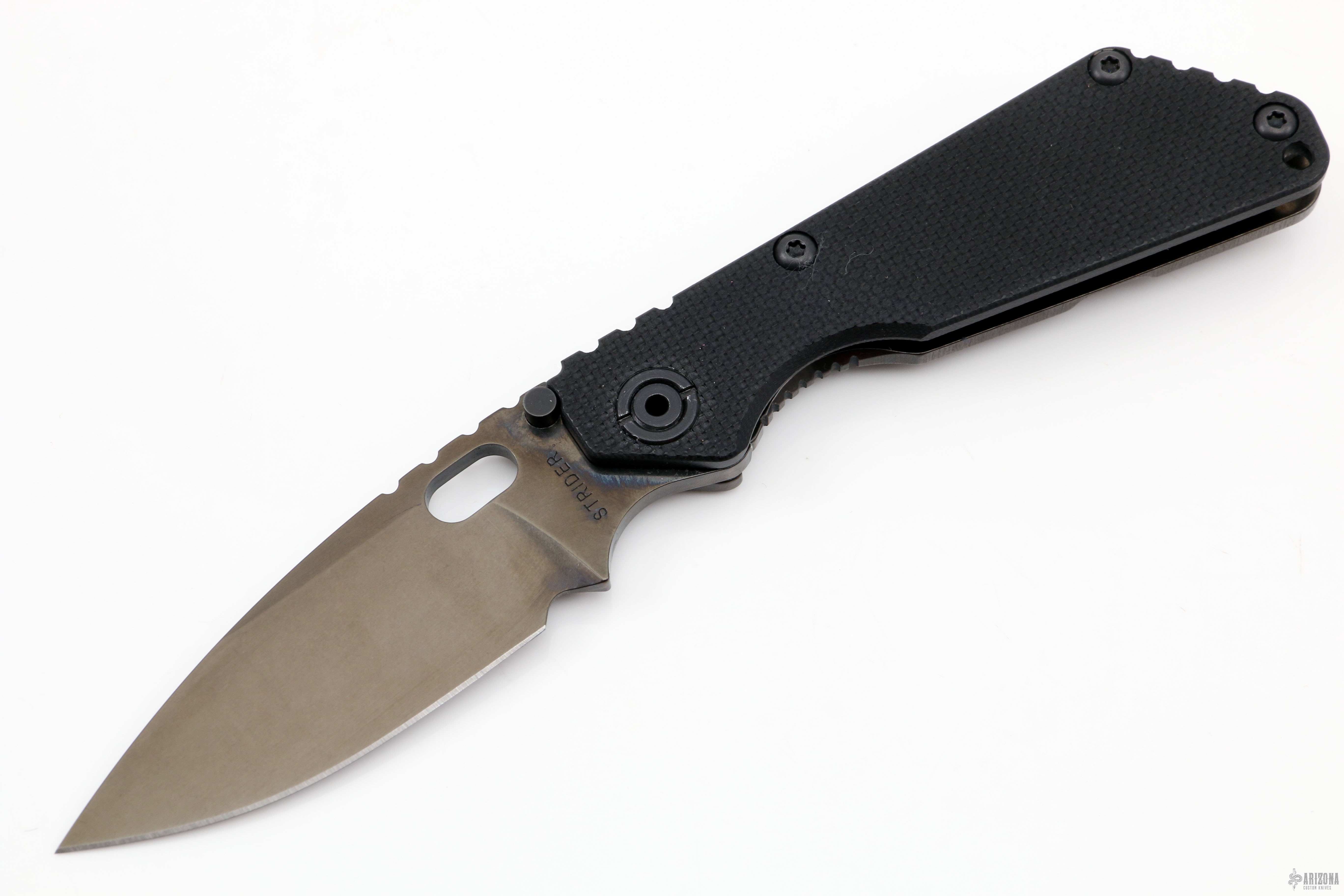 MSC SNG - Black Chromium Nitrate Black G-10 Lego - Arizona Custom Knives