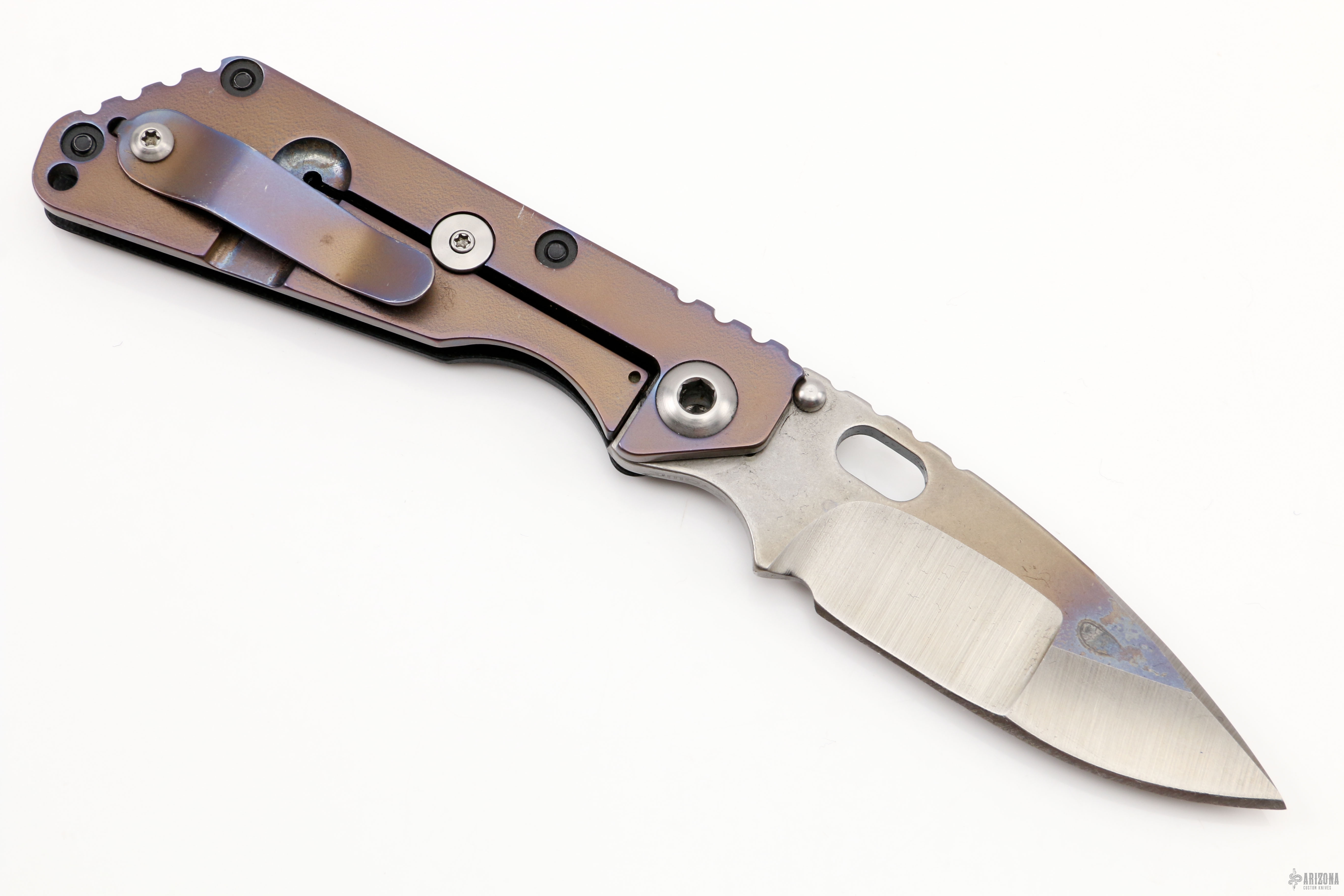 MSC SNG - Level IV Strike Plate Titanium - Arizona Custom Knives