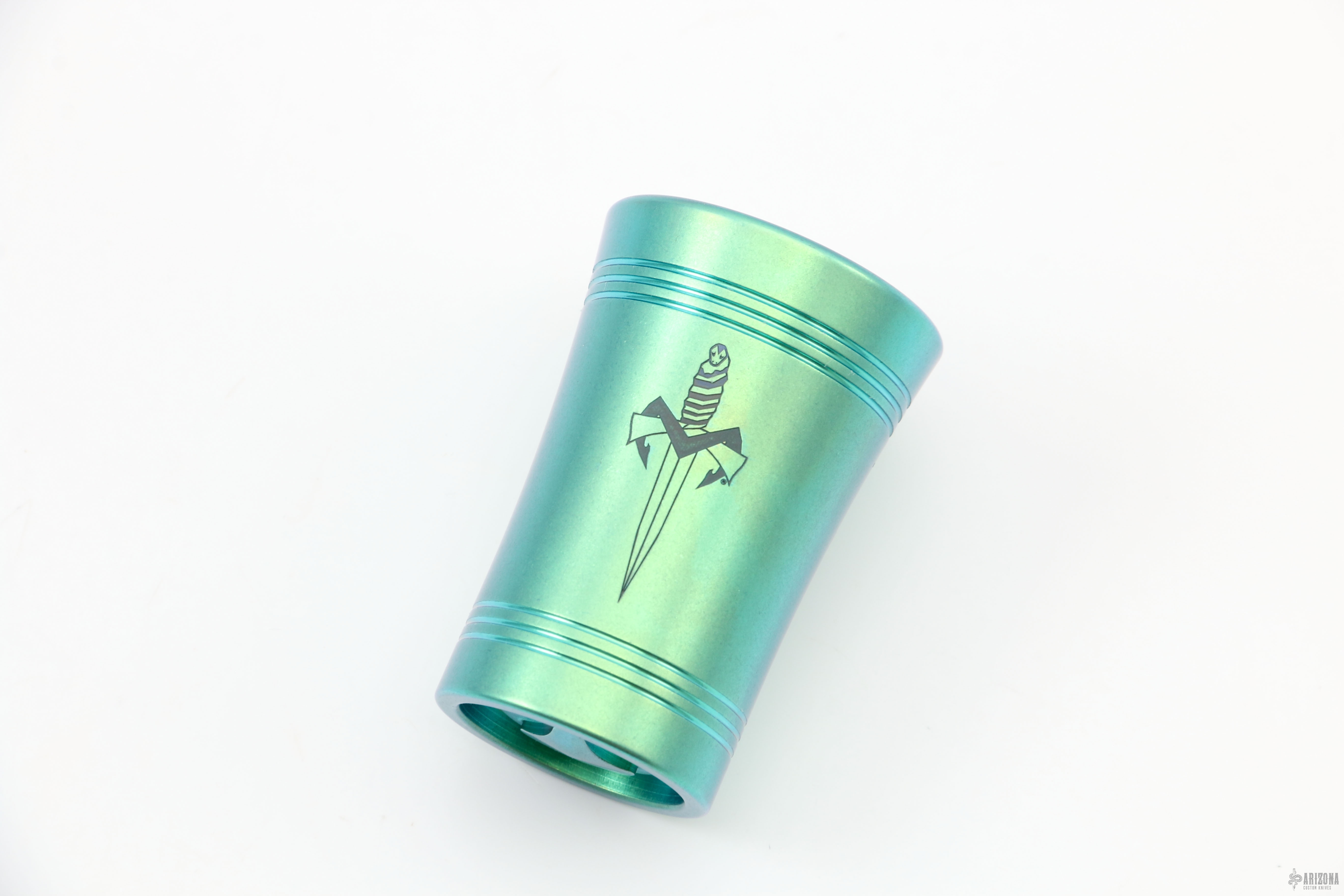 Titanium Shot Glass - Arizona Custom Knives