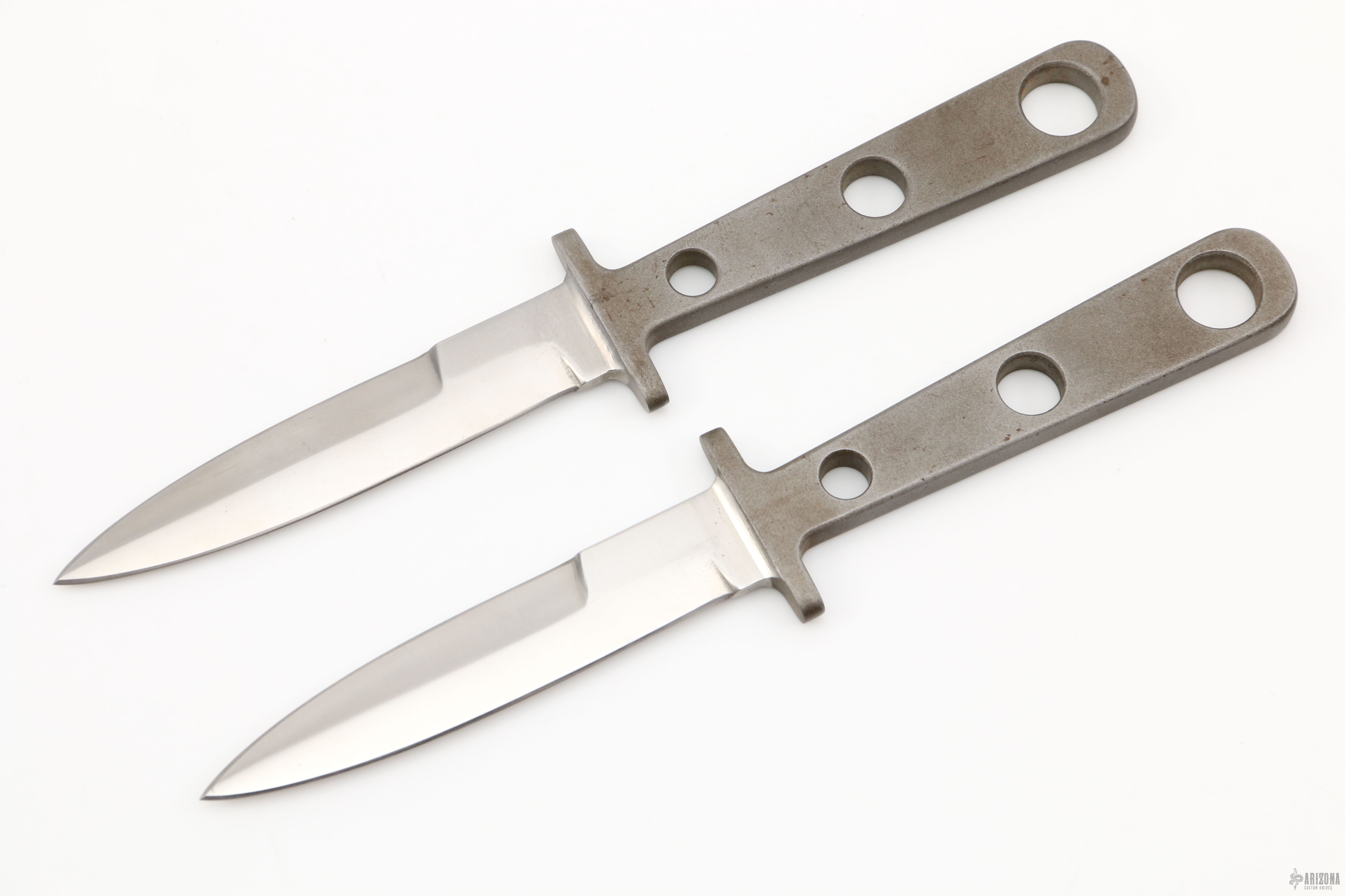 Pair of Integral Sleeve Daggers - Arizona Custom Knives