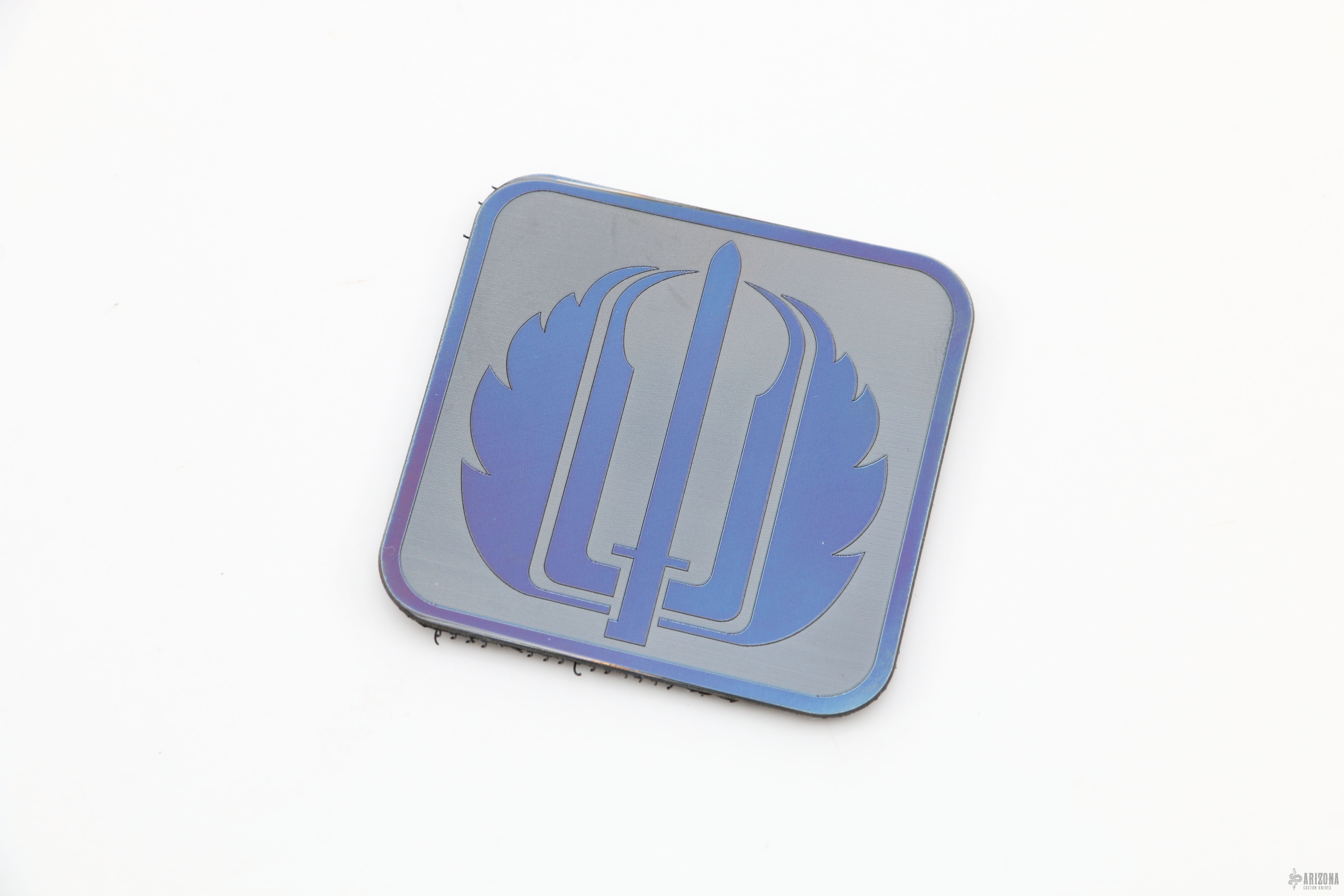 Large FWP Titanium Patch - Arizona Custom Knives