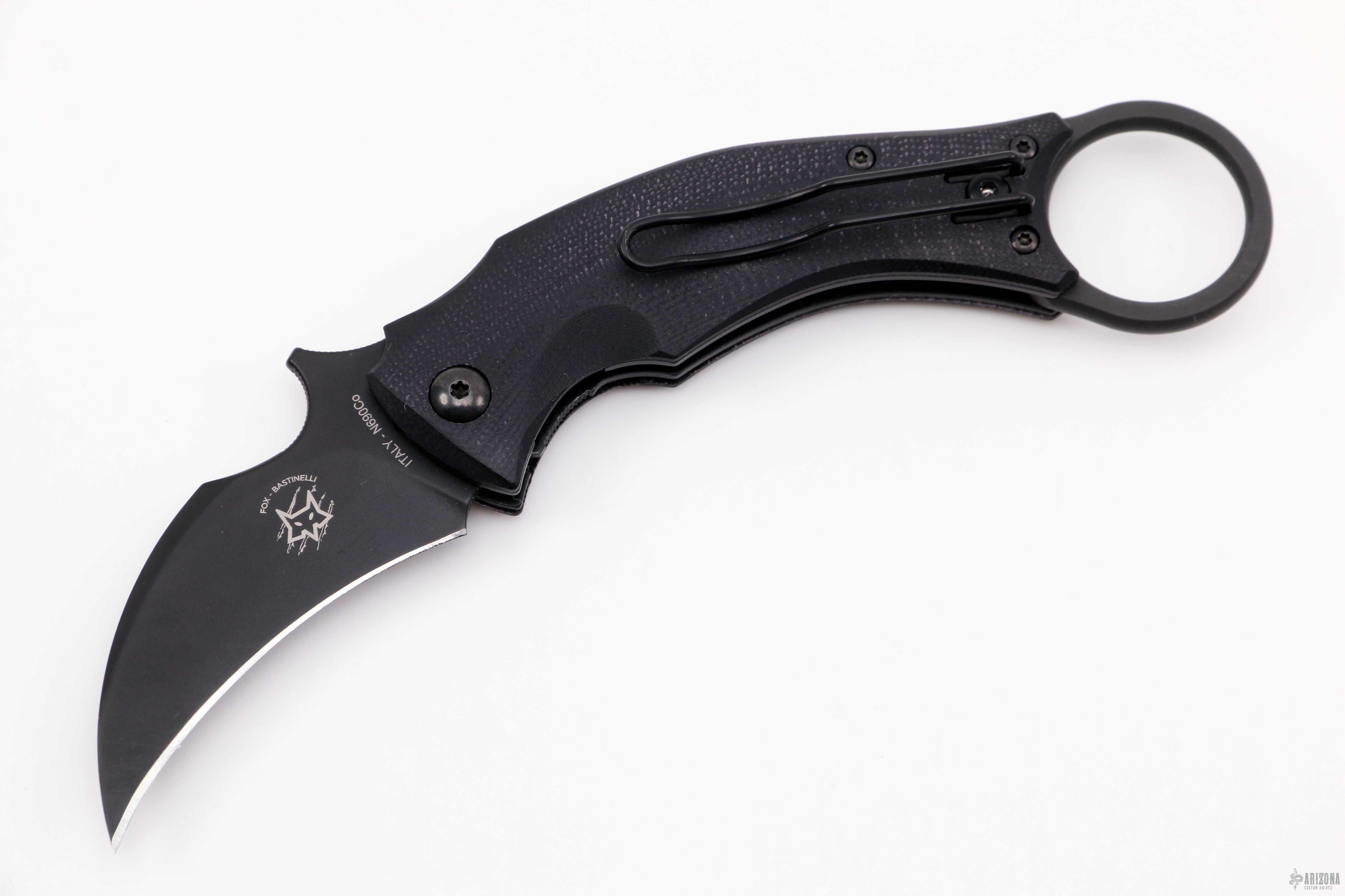 Fx-591BK Bastinelli Blackbird Karambit - Arizona Custom Knives