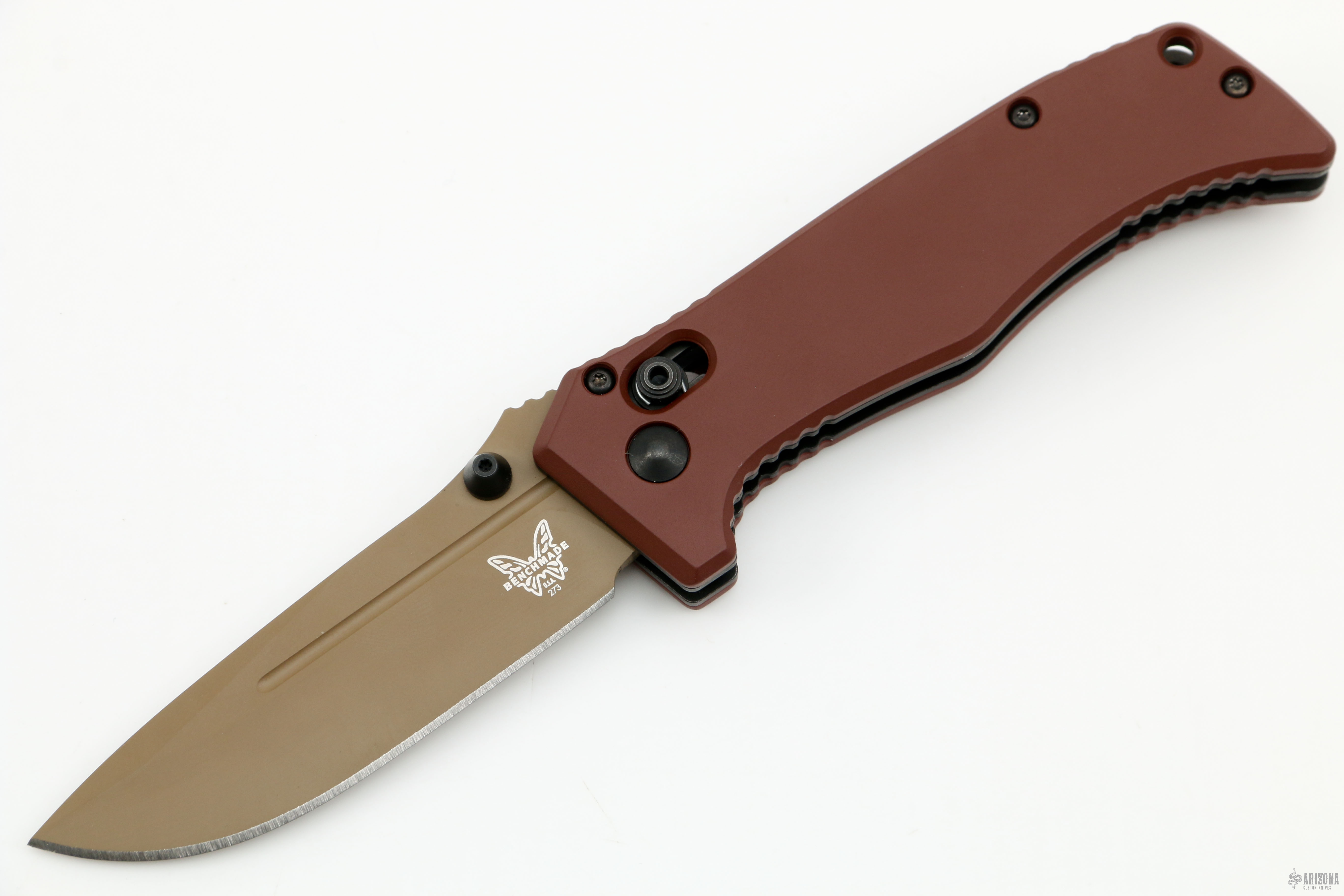 273FE-2 Mini Adamas - Custom Aluminum Scales - Arizona Custom Knives