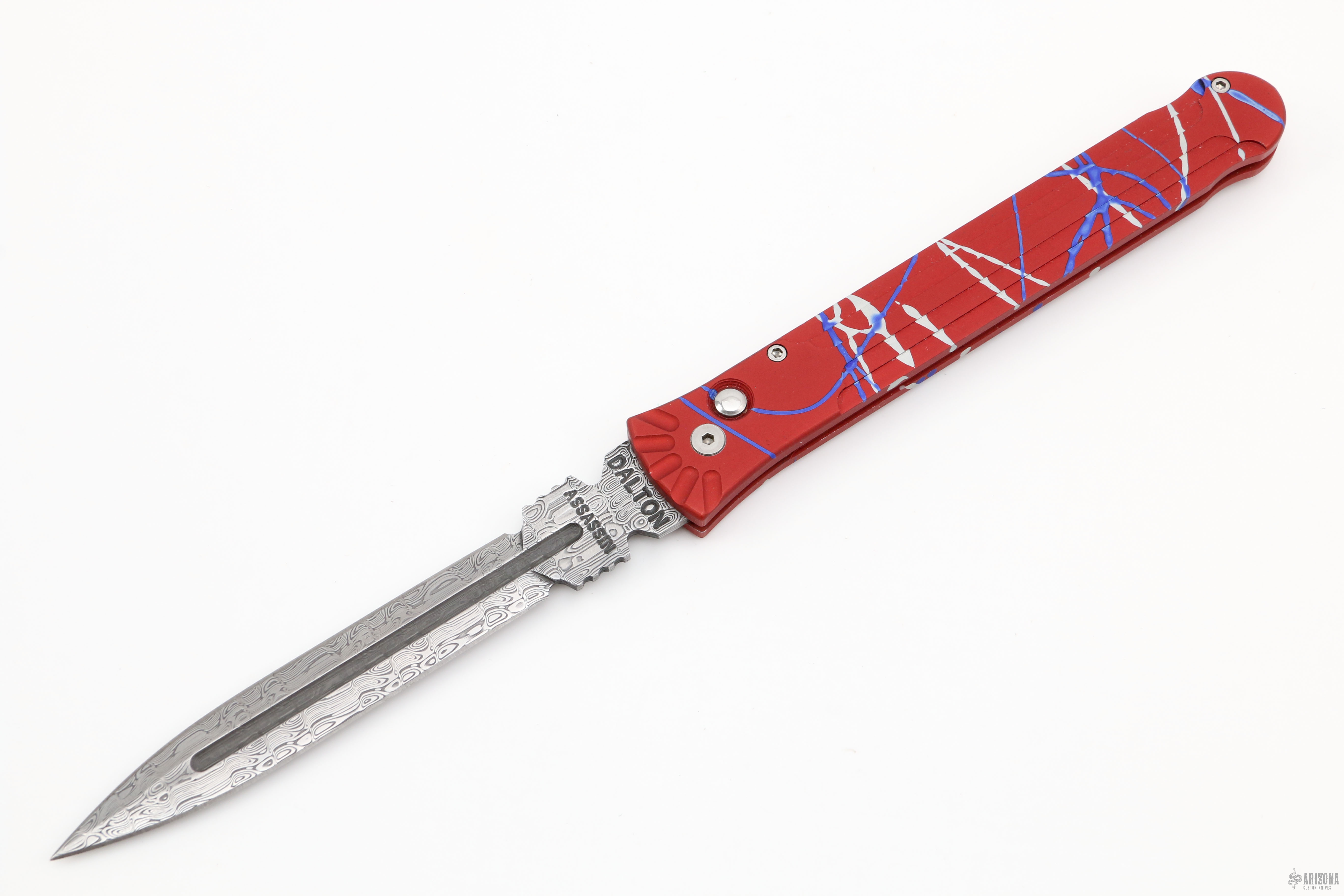 Damascus Assassin - Arizona Custom Knives