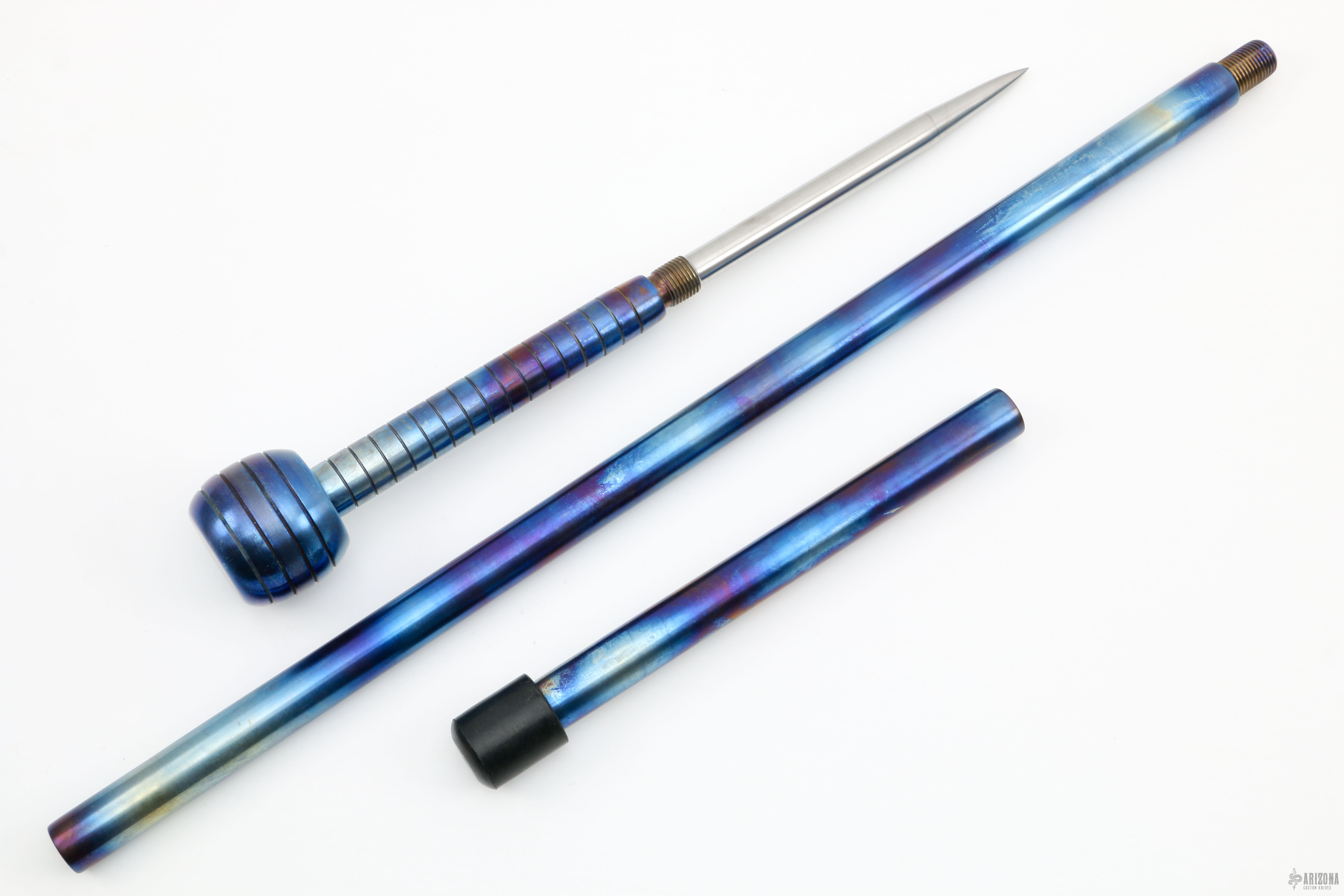 Titanium Spear Cane - Arizona Custom Knives
