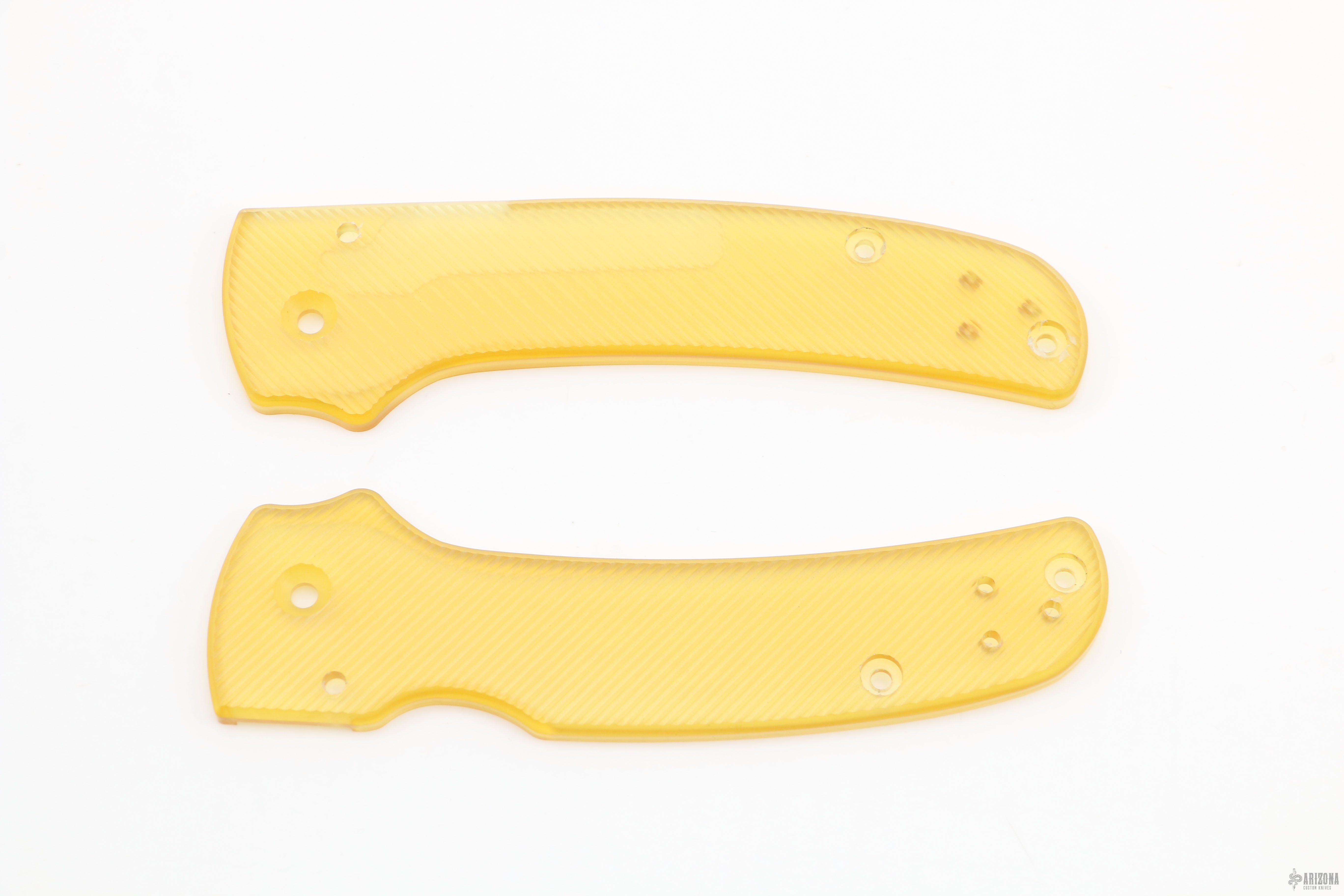 Ultem Scales for a Spyderco Shaman - Arizona Custom Knives