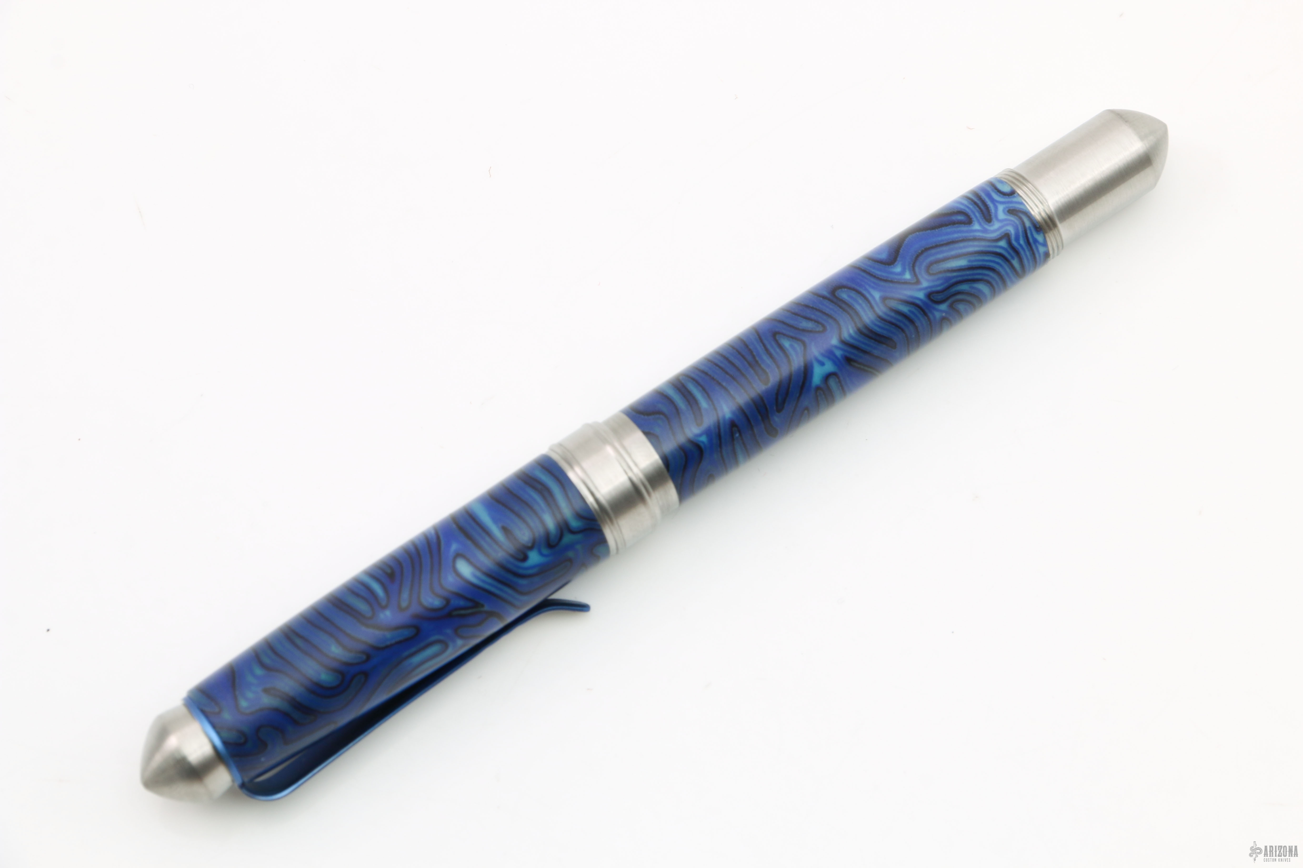Custom Screwtop Fountain Pen - Arizona Custom Knives