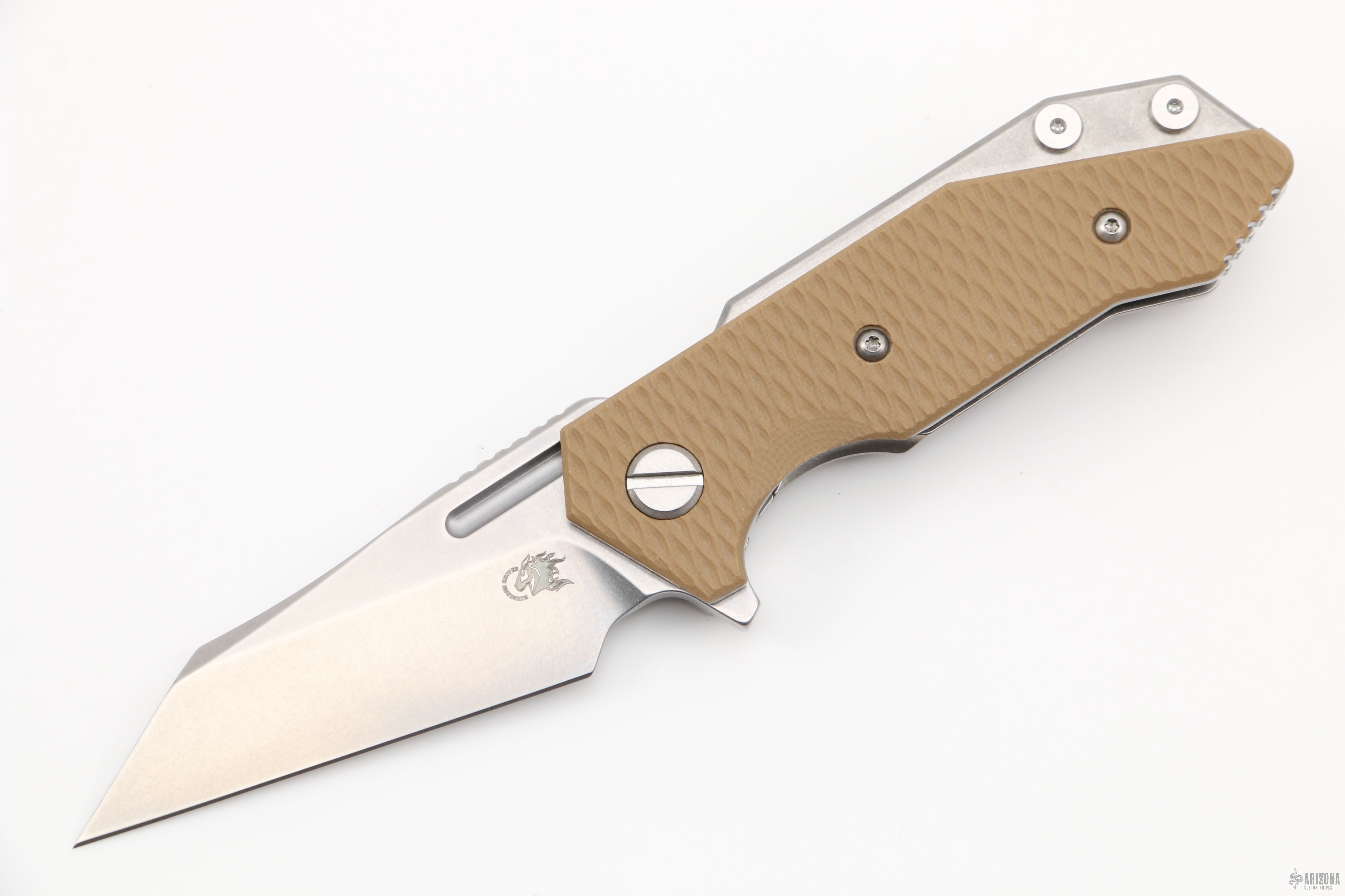 Halftrack Wharncliffe Tri-Way- Magnacut - Arizona Custom Knives