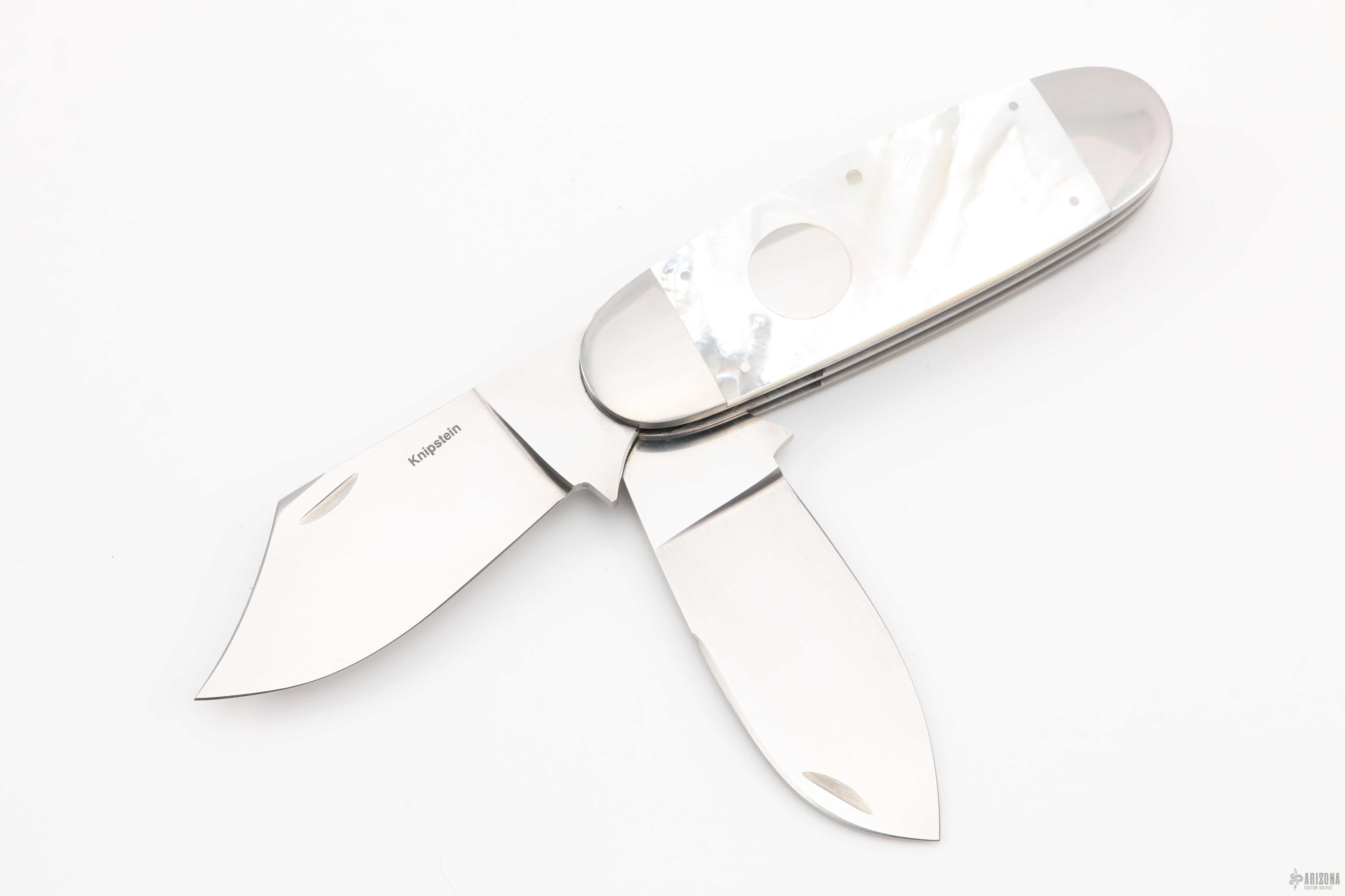 2-Blade Elephant Toe Slipjoint #001 - Arizona Custom Knives