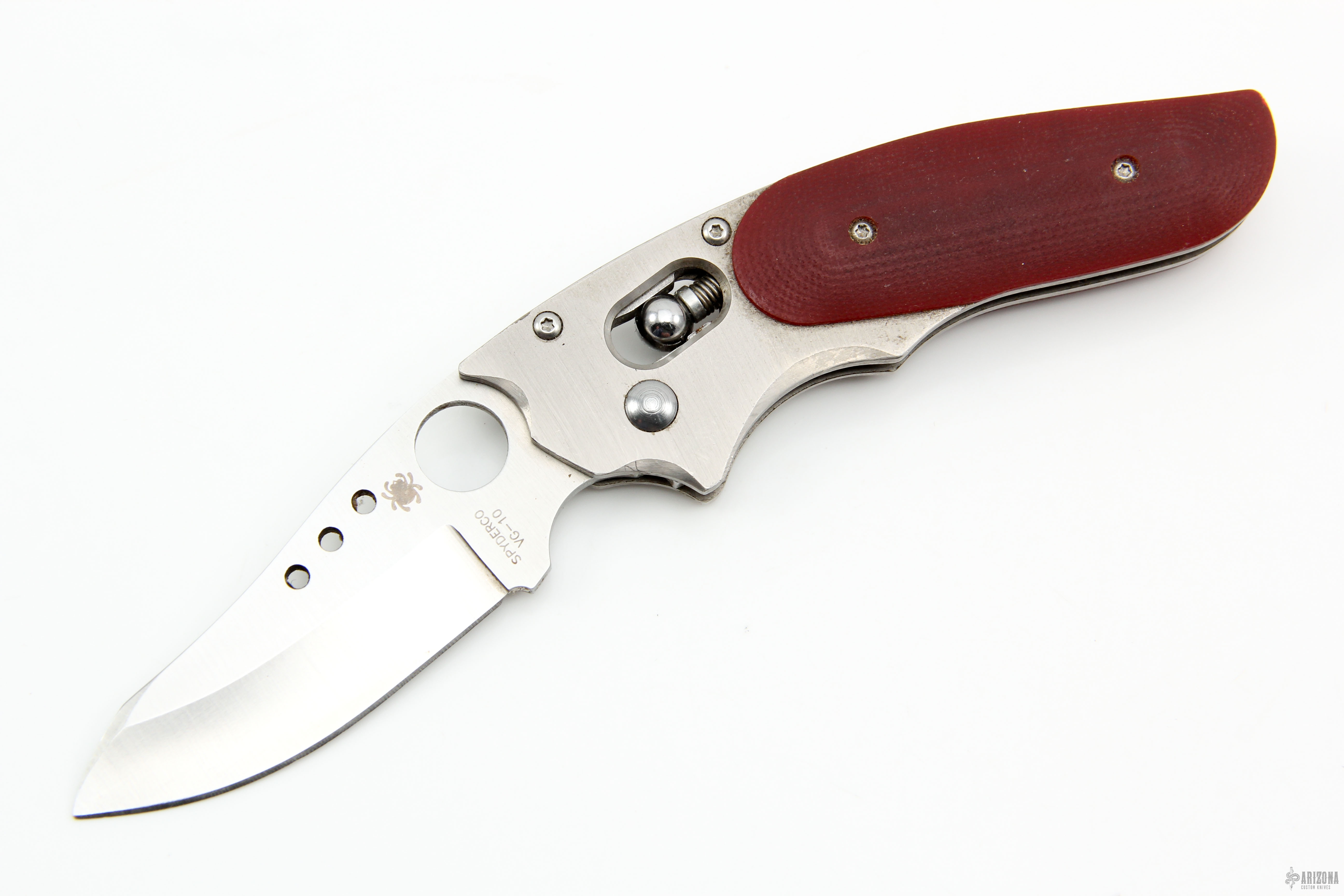 C114GPRD Red Phoenix - Howard Viele Design - Arizona Custom Knives