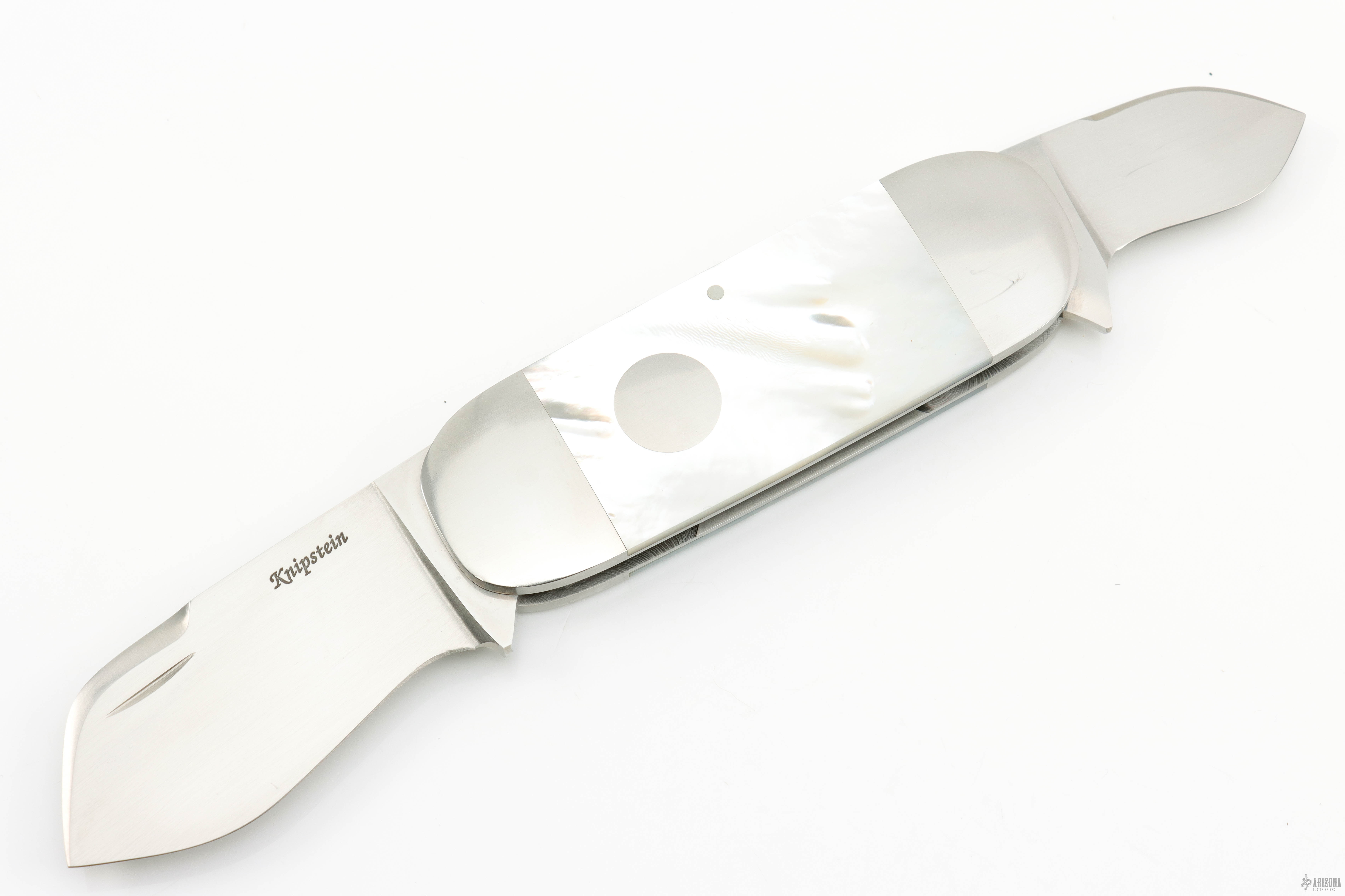 2-Blade Elephant Toe Slipjoint #001 - Arizona Custom Knives