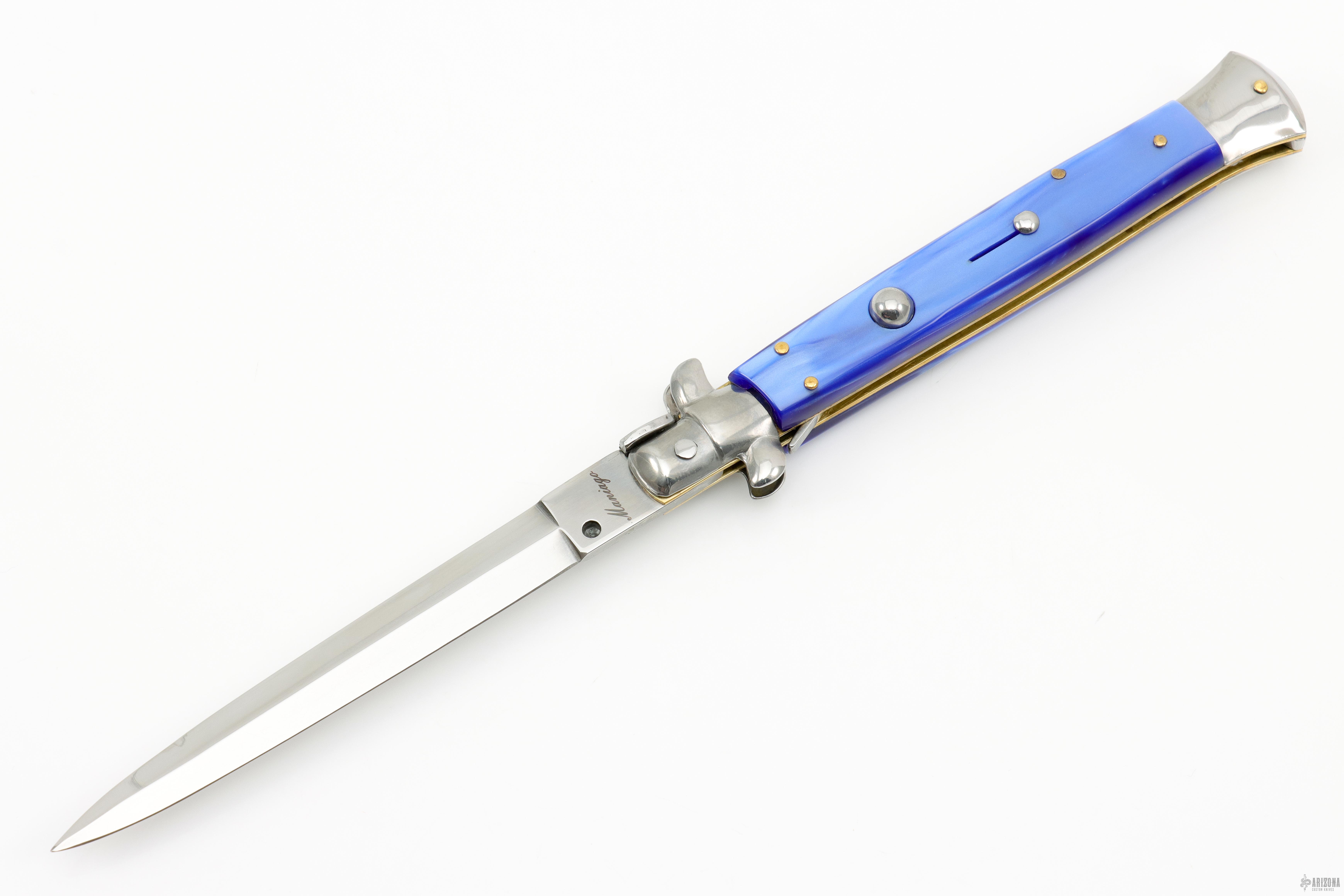 11" Swivel Bolster Auto - Arizona Custom Knives