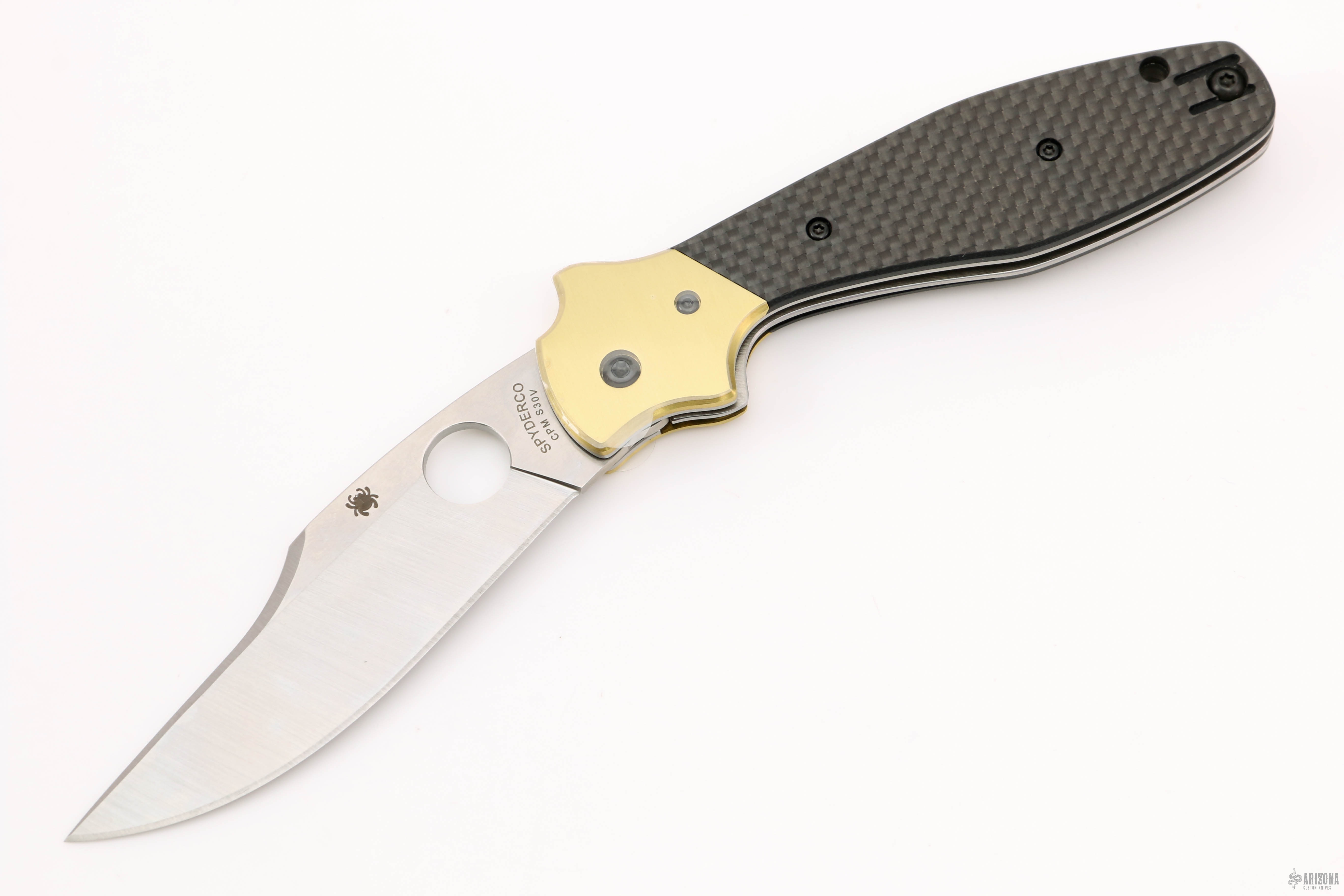 C190CFP Ed Schempp Bowie Folder - Arizona Custom Knives