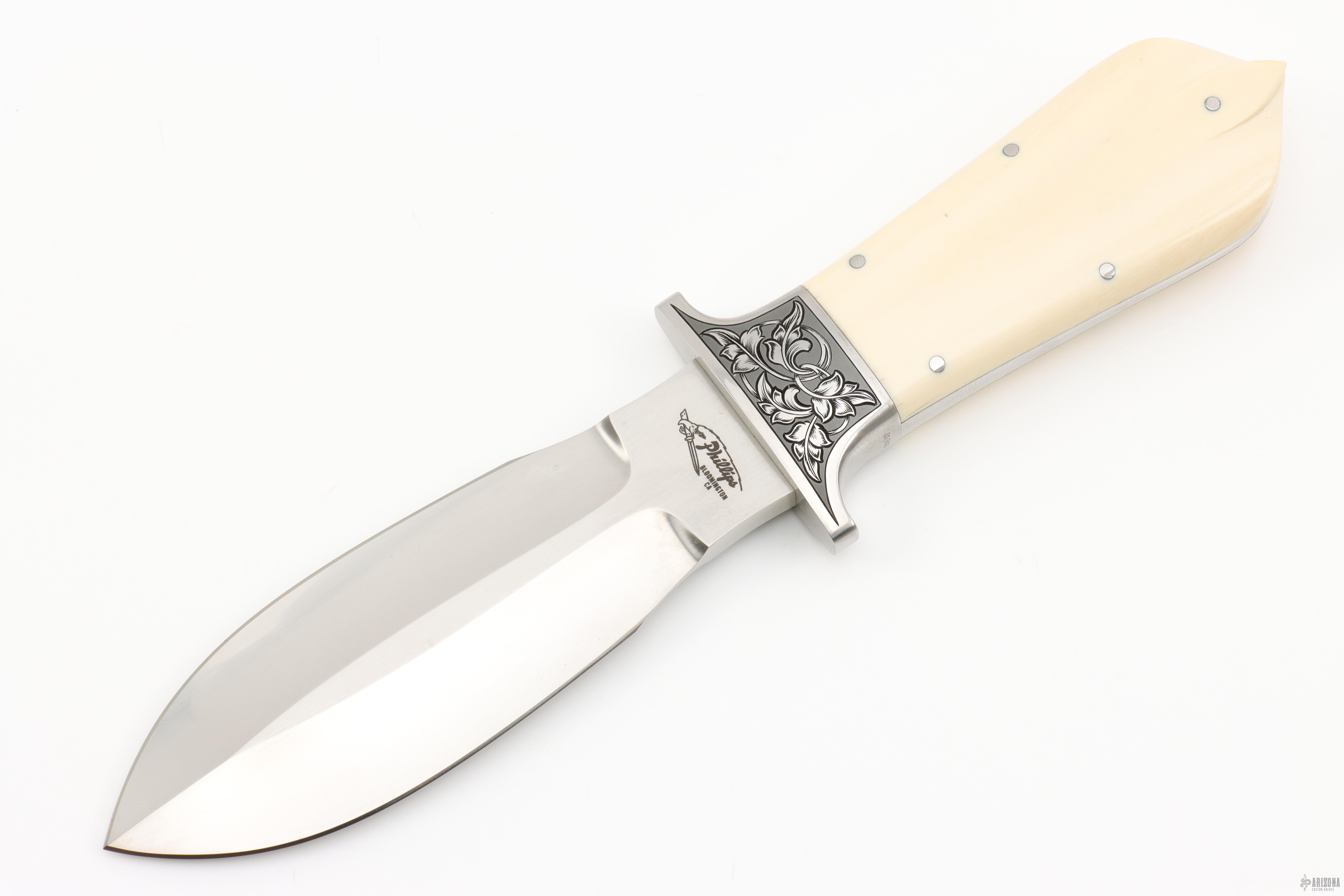 Mammoth Ivory Dagger - Arizona Custom Knives