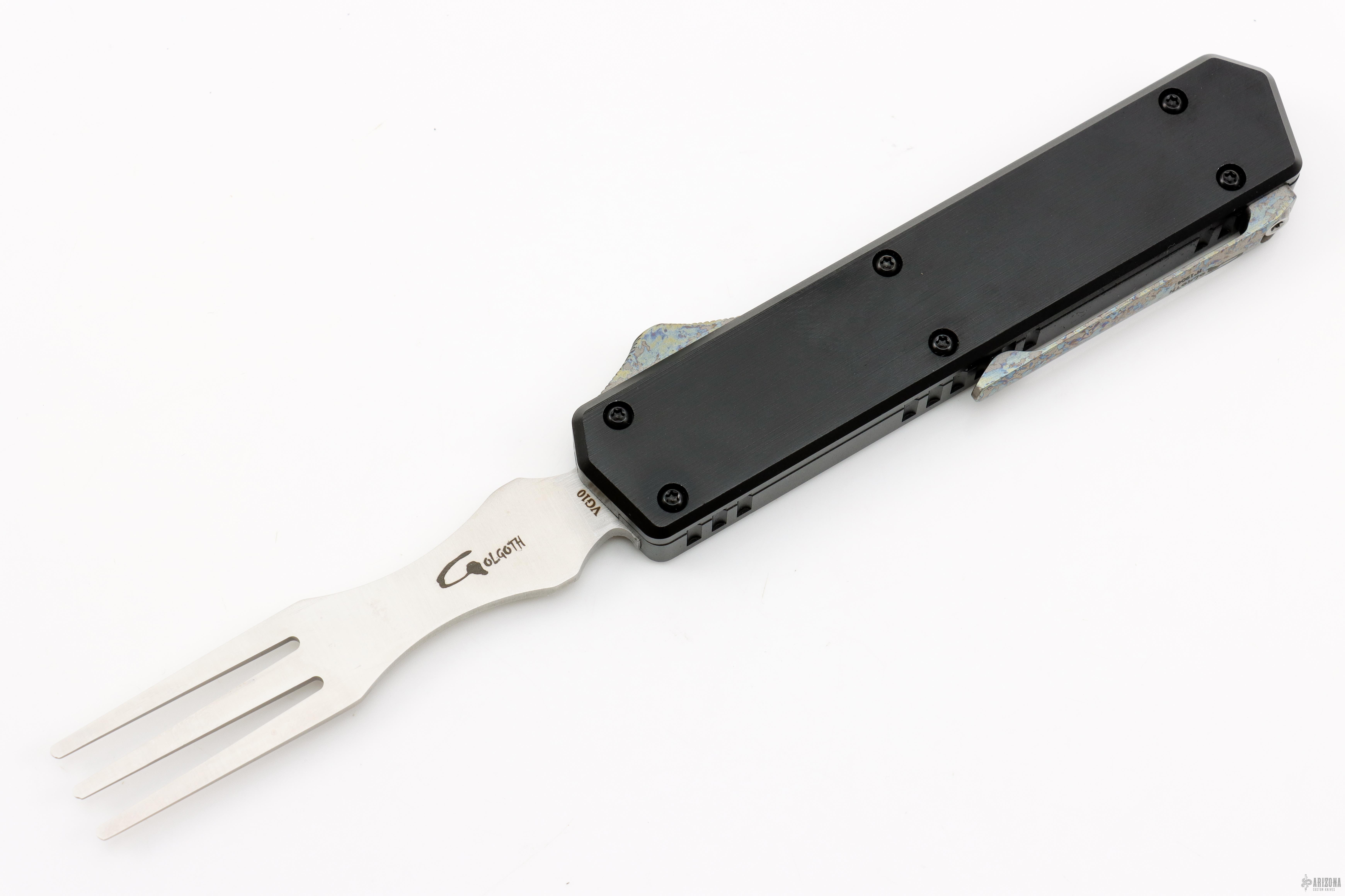 Golgoth G13 OTF Auto - Fork - Arizona Custom Knives