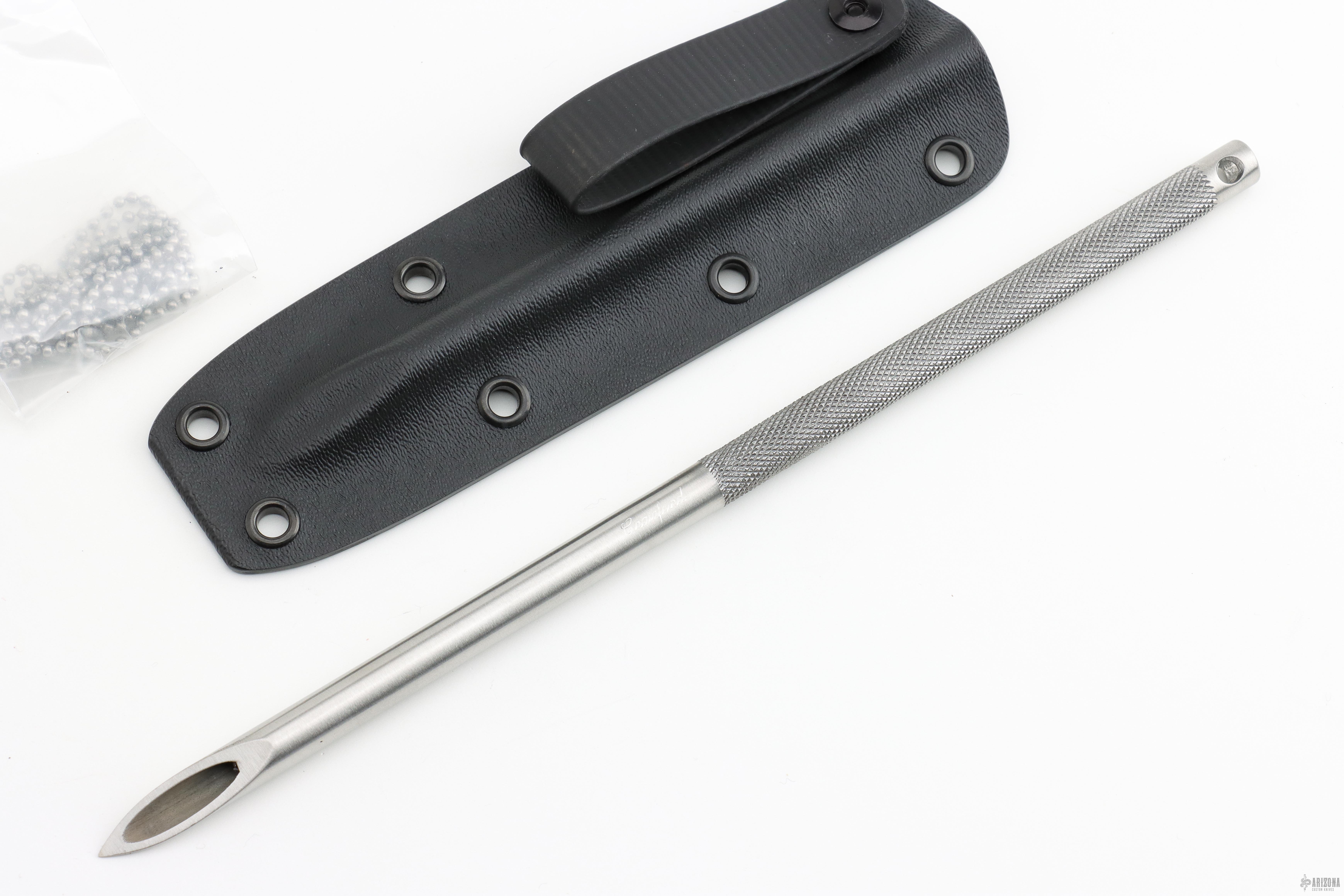 Survival Straw - 10" Satin - Arizona Custom Knives