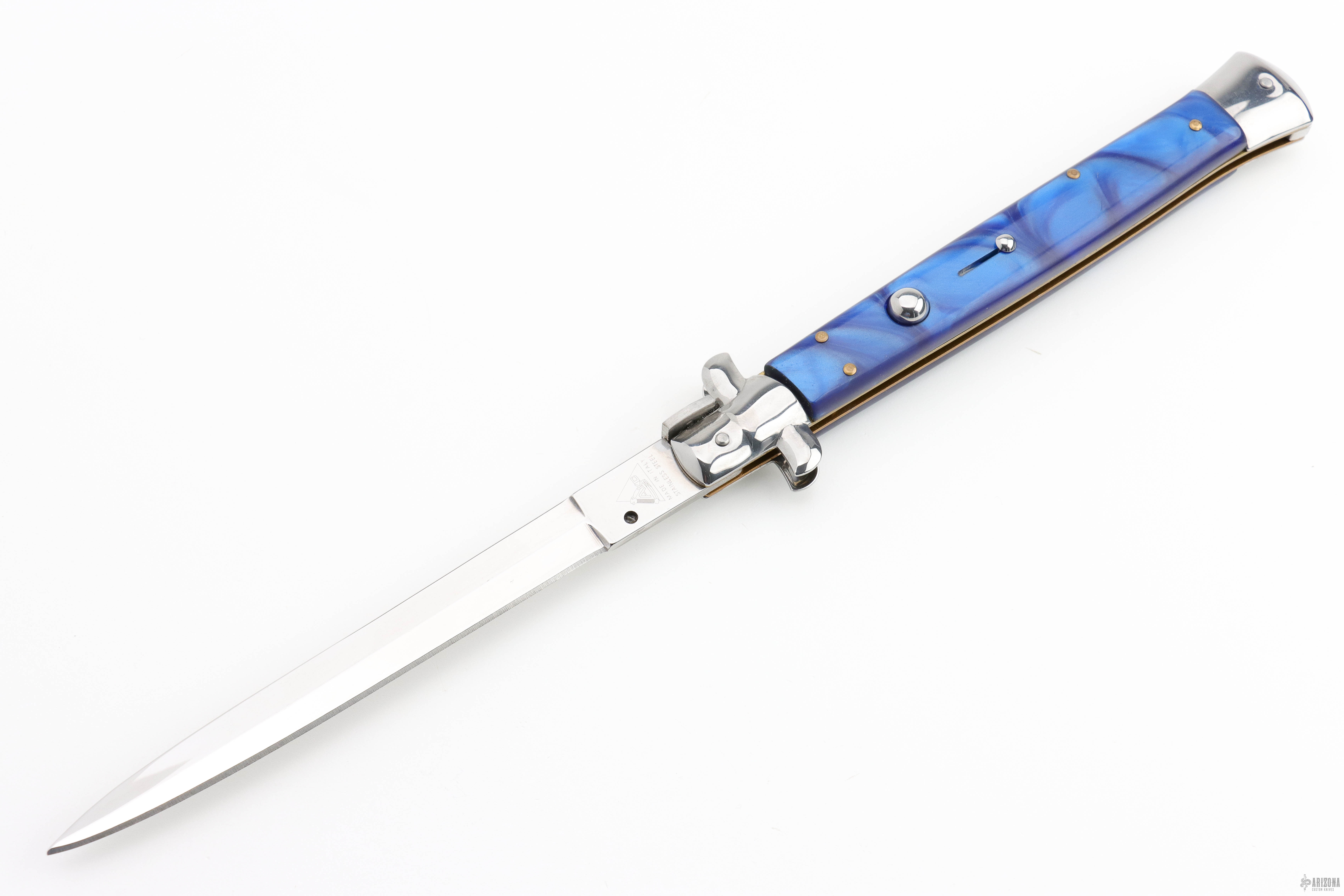 13" Swivel Bolster Auto - Arizona Custom Knives