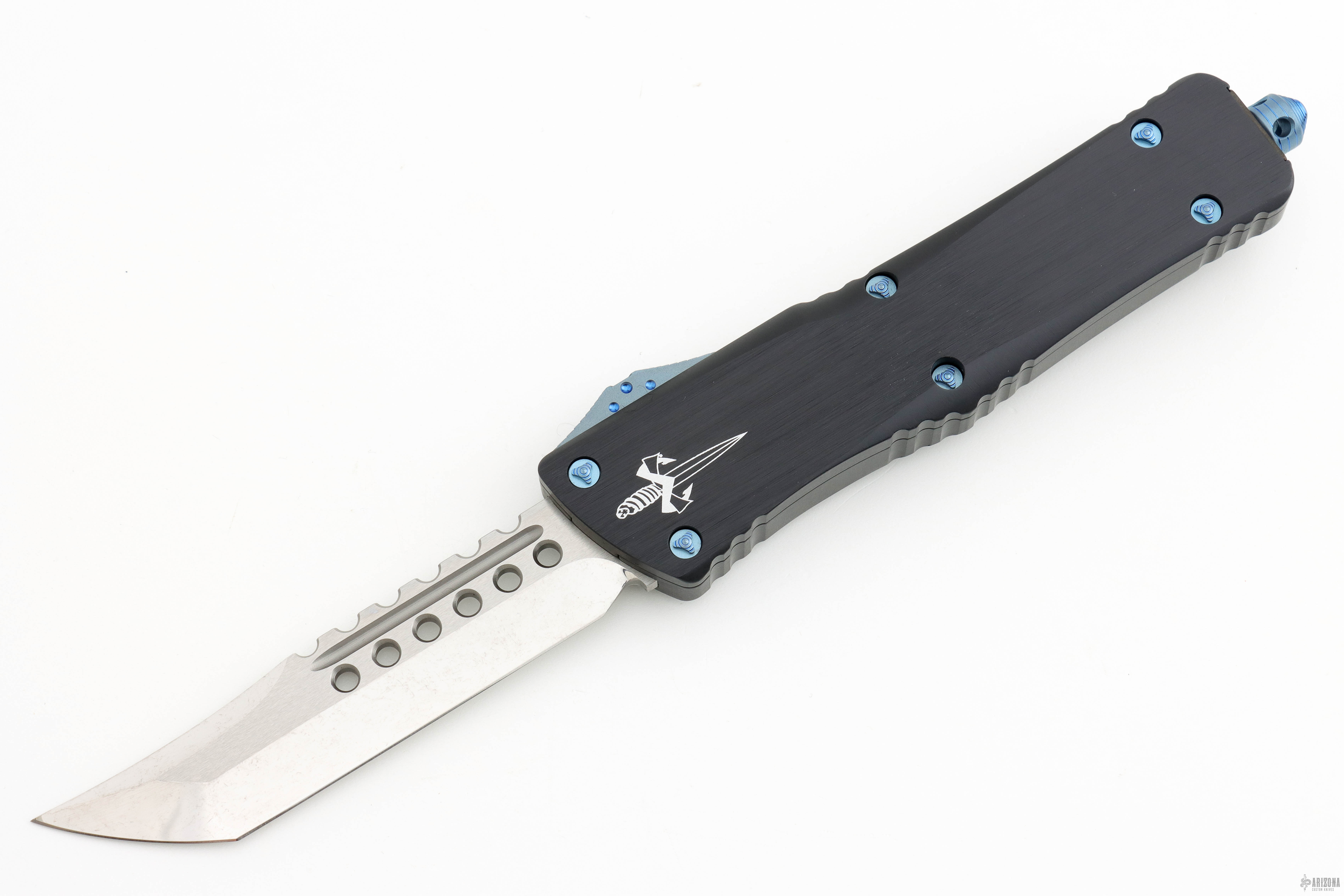 Combat Troodon Hellhound Cracked Ice Finish Anodized Hefted Alloy W ...