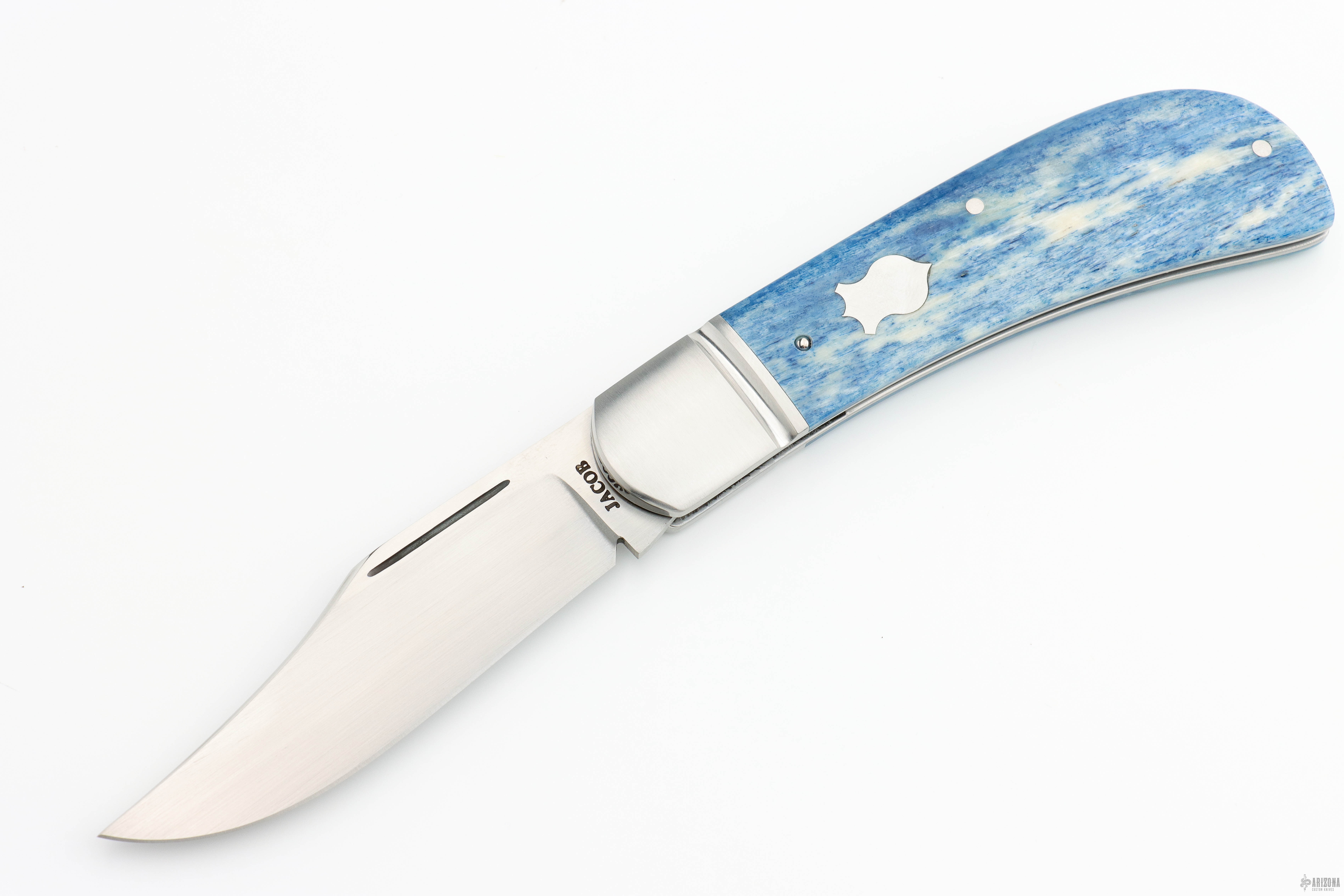 Lanny's Clip - Dyed Giraffe Bone - Arizona Custom Knives