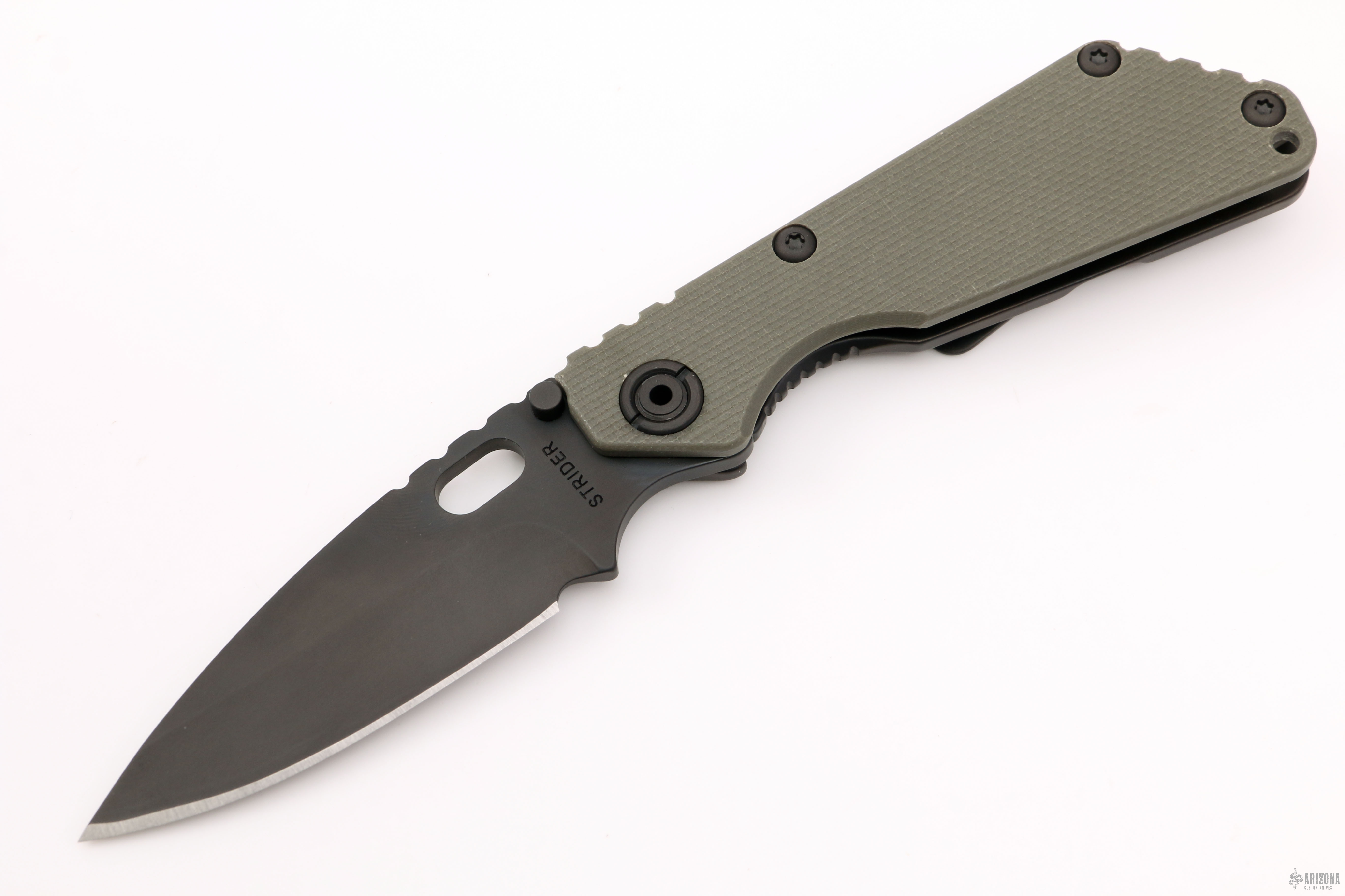 MSC SNG - Green G-10 Lego - Arizona Custom Knives