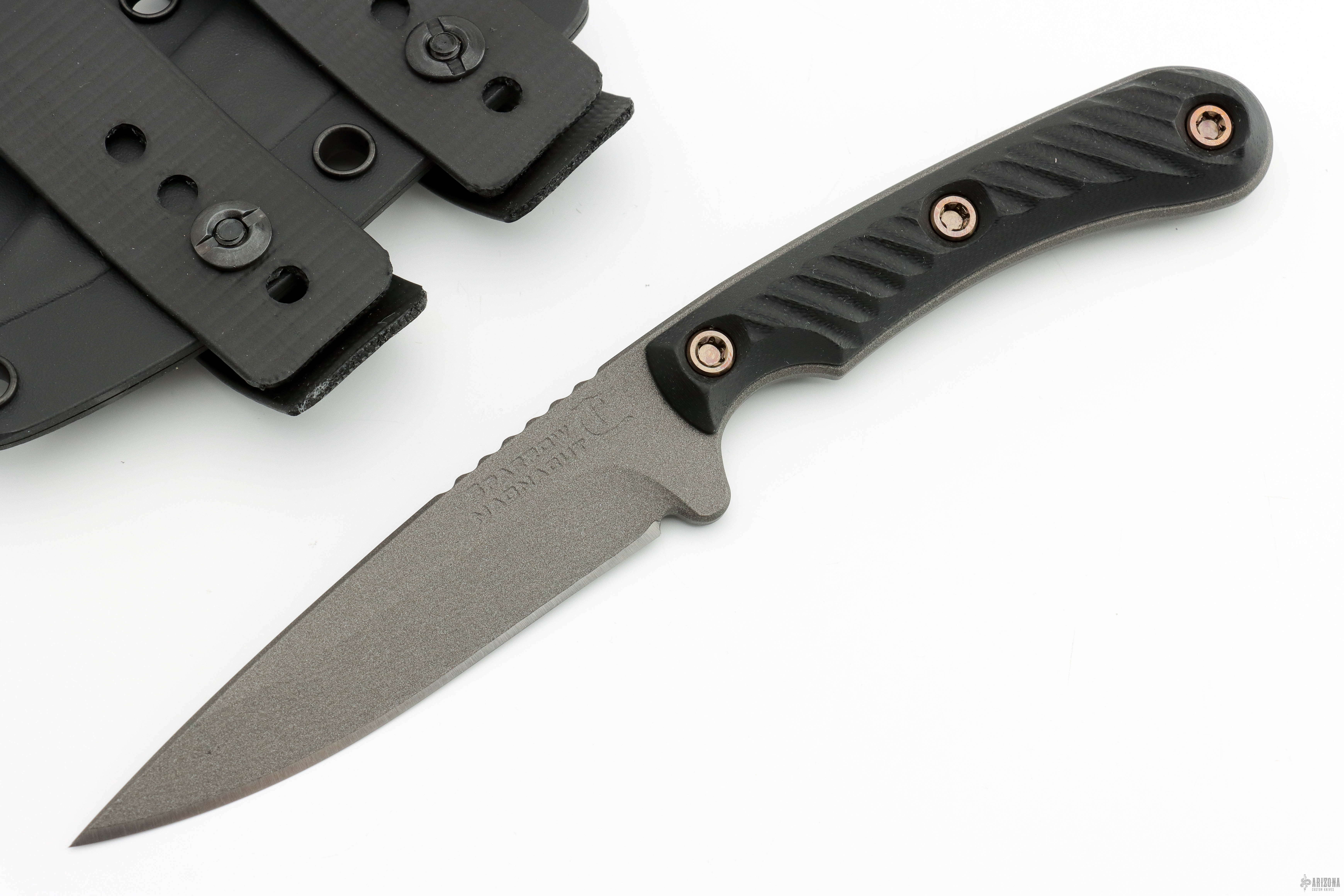 Sparrow - Black - Arizona Custom Knives