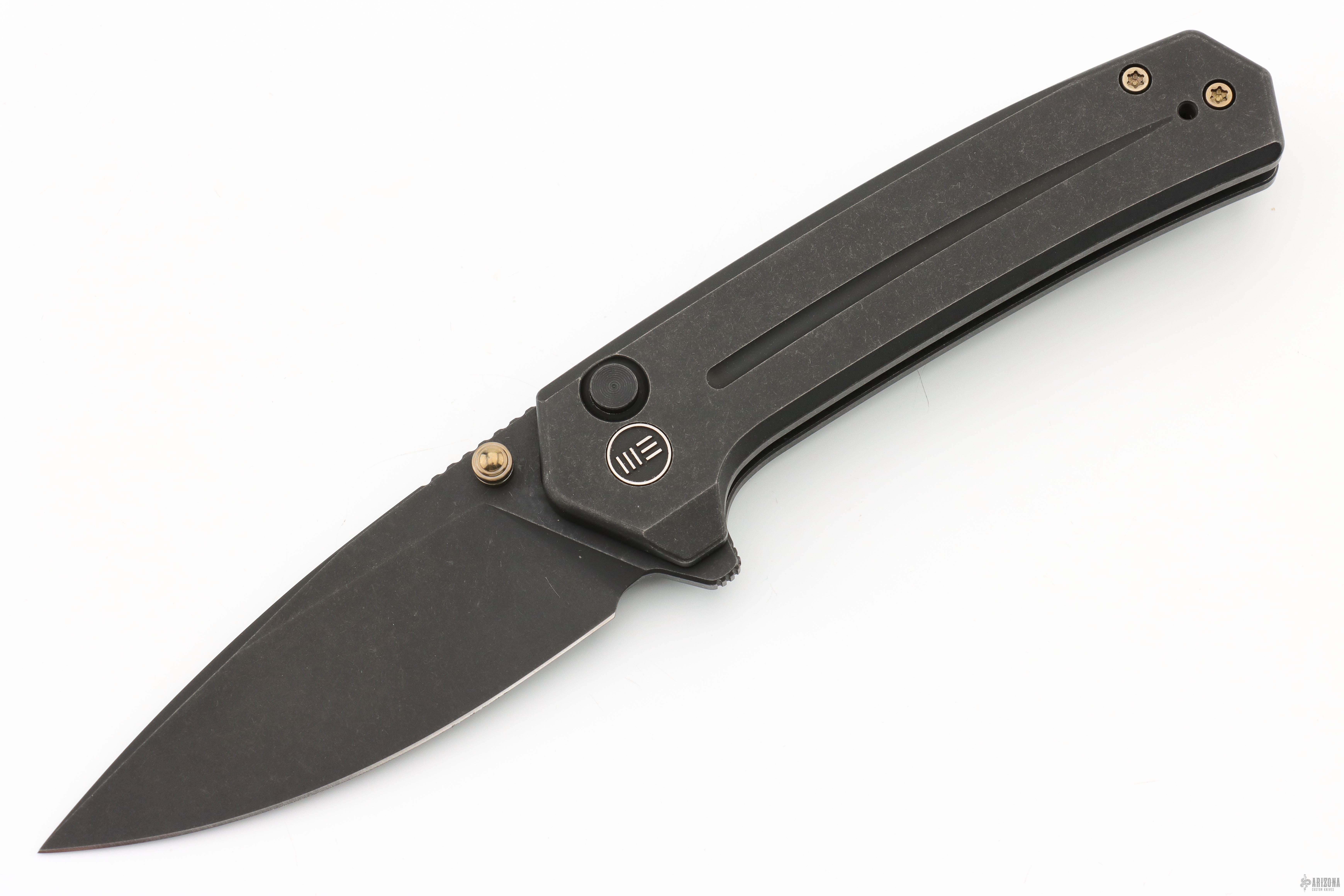 Culex Button Lock Knife Black Titanium (3" Black SW) 21026B-2 - Arizona ...