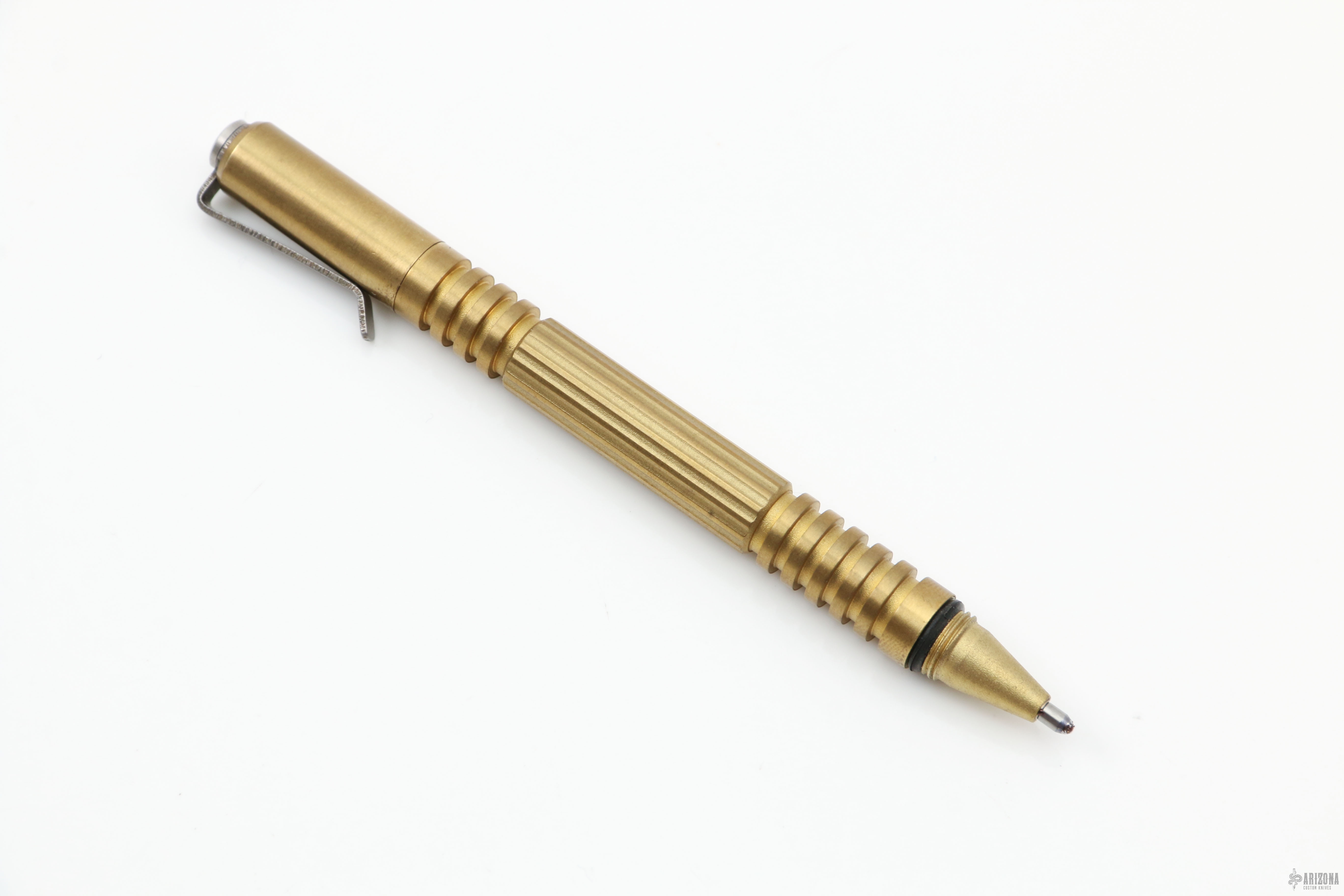 Investigator Pen - Brass - Arizona Custom Knives