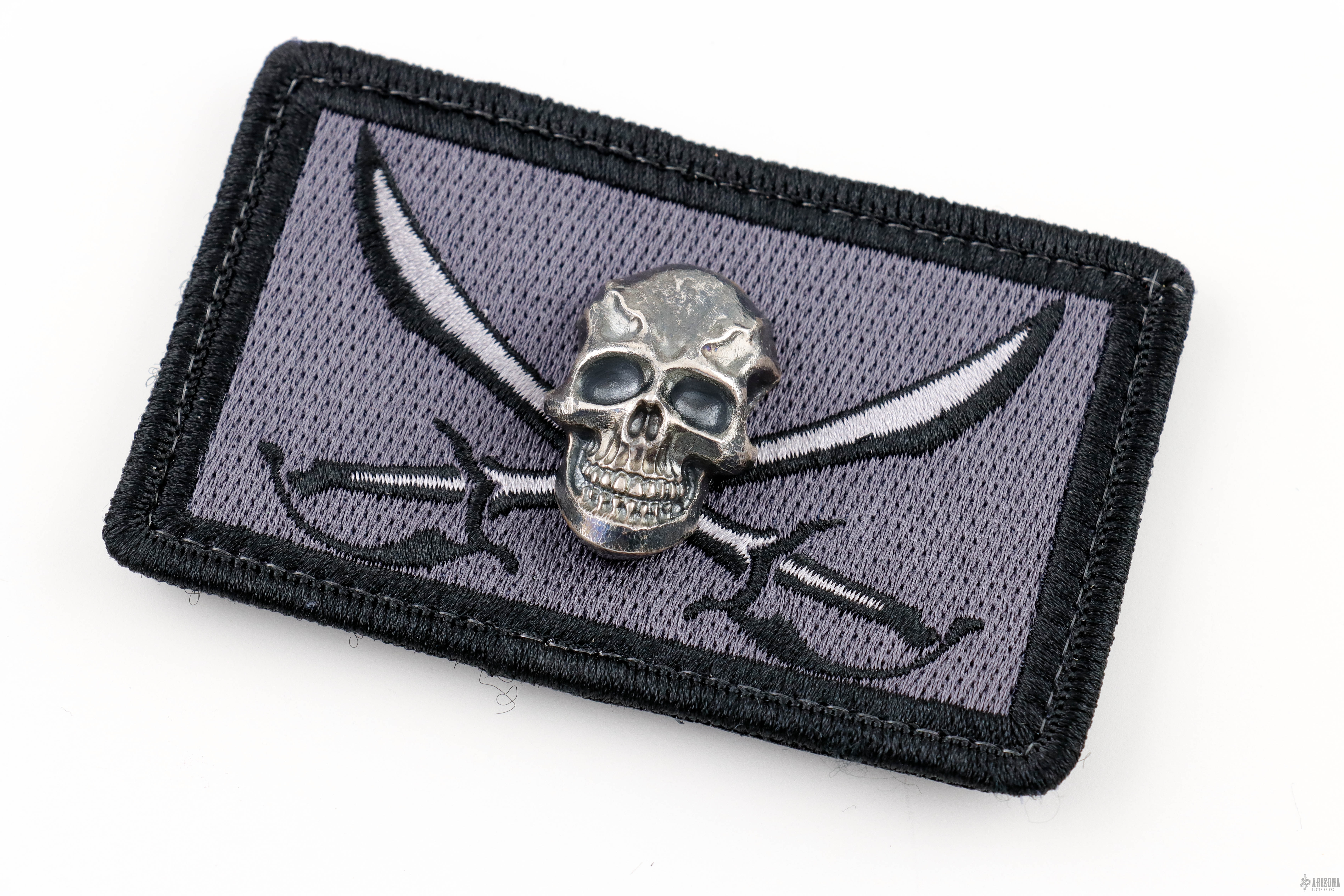 Steel Flame Pirate XL Darkness Patch - Arizona Custom Knives