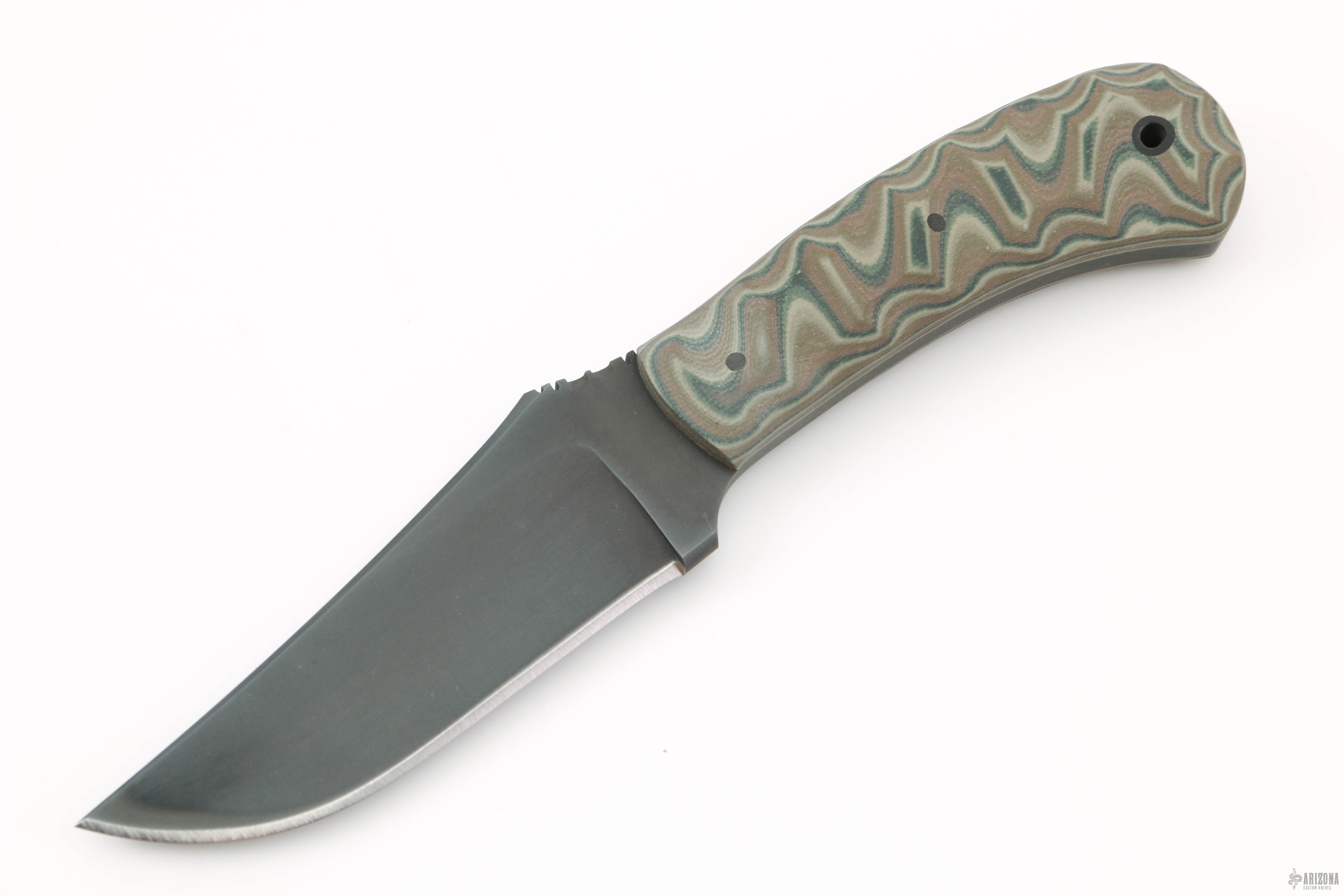 Blue Ridge Hunter - Multi Camo G10 - Arizona Custom Knives