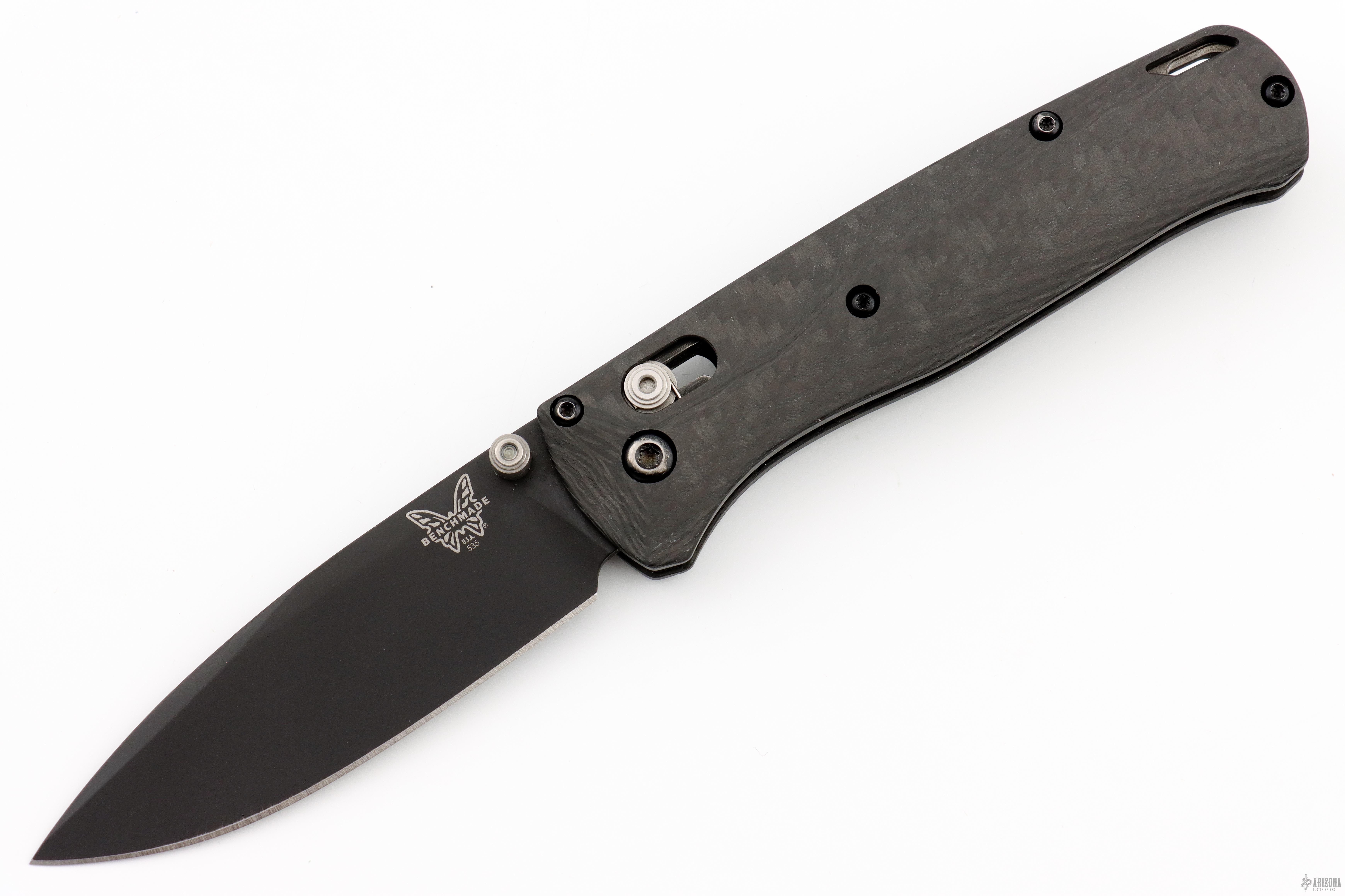 Custom Bugout - M4 Carbon Fiber Scales - Arizona Custom Knives