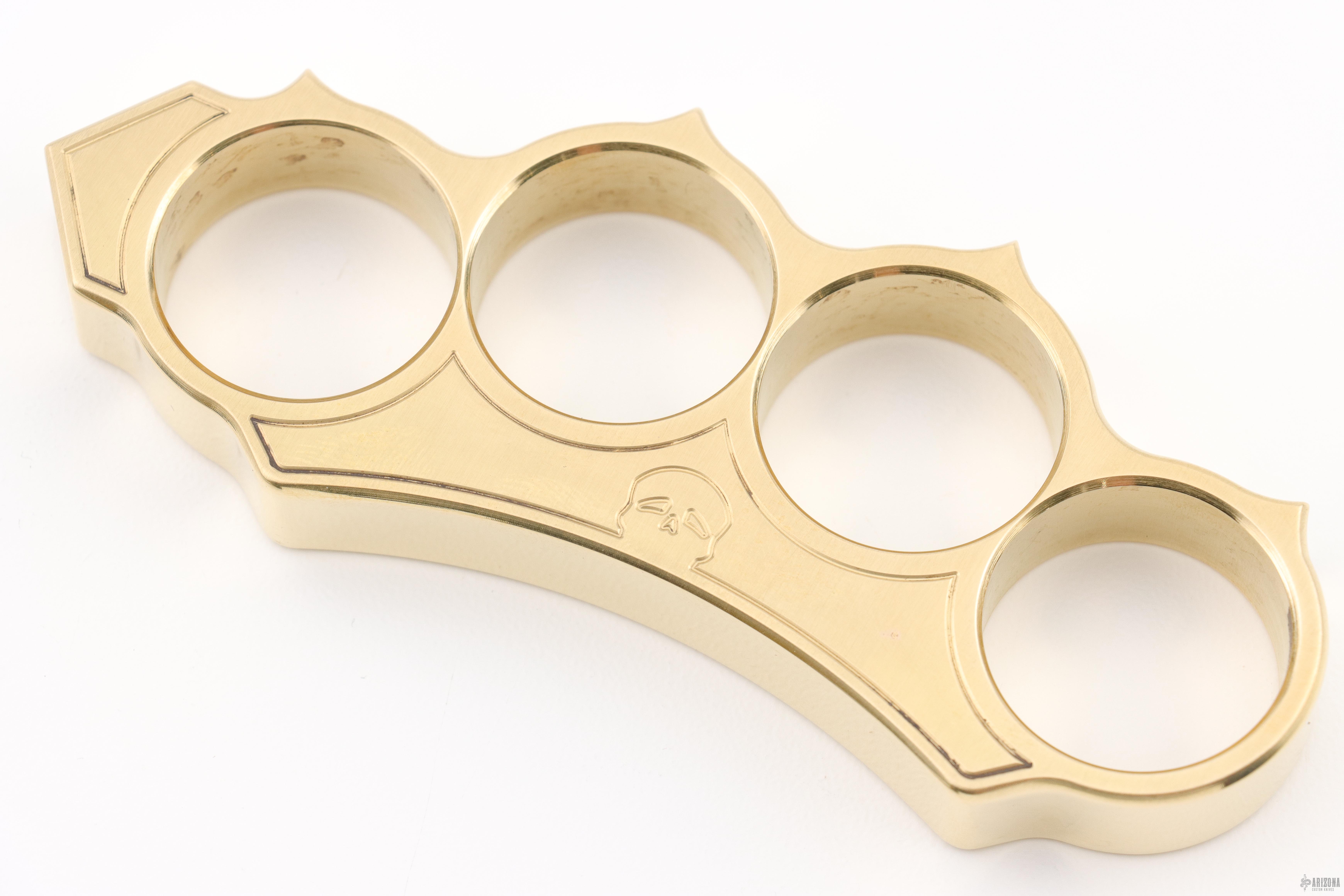 Model #3 Brass Knuckle - Two-Tone - Arizona Custom Knives