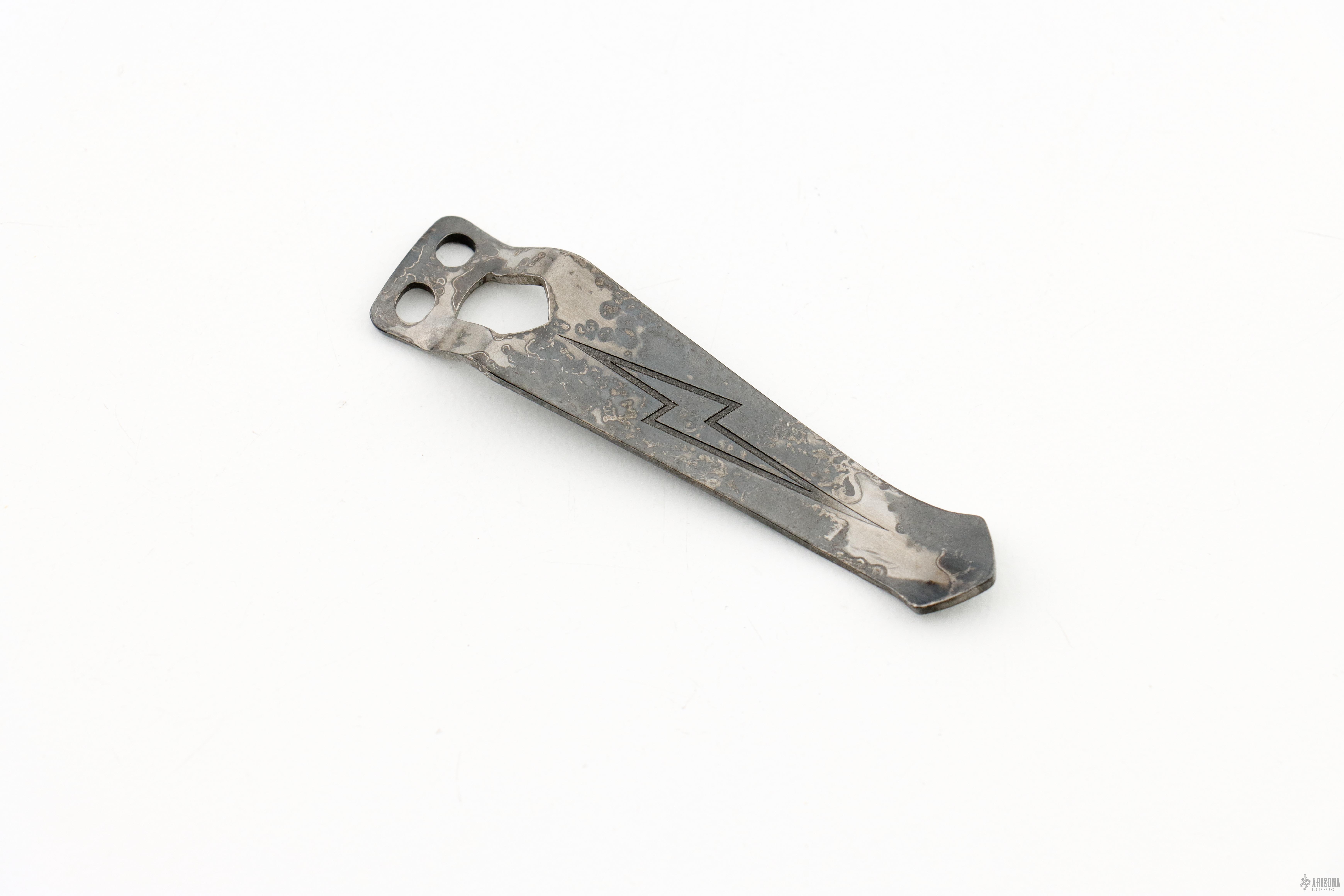 Lightning Bolt Torch Clip - Arizona Custom Knives